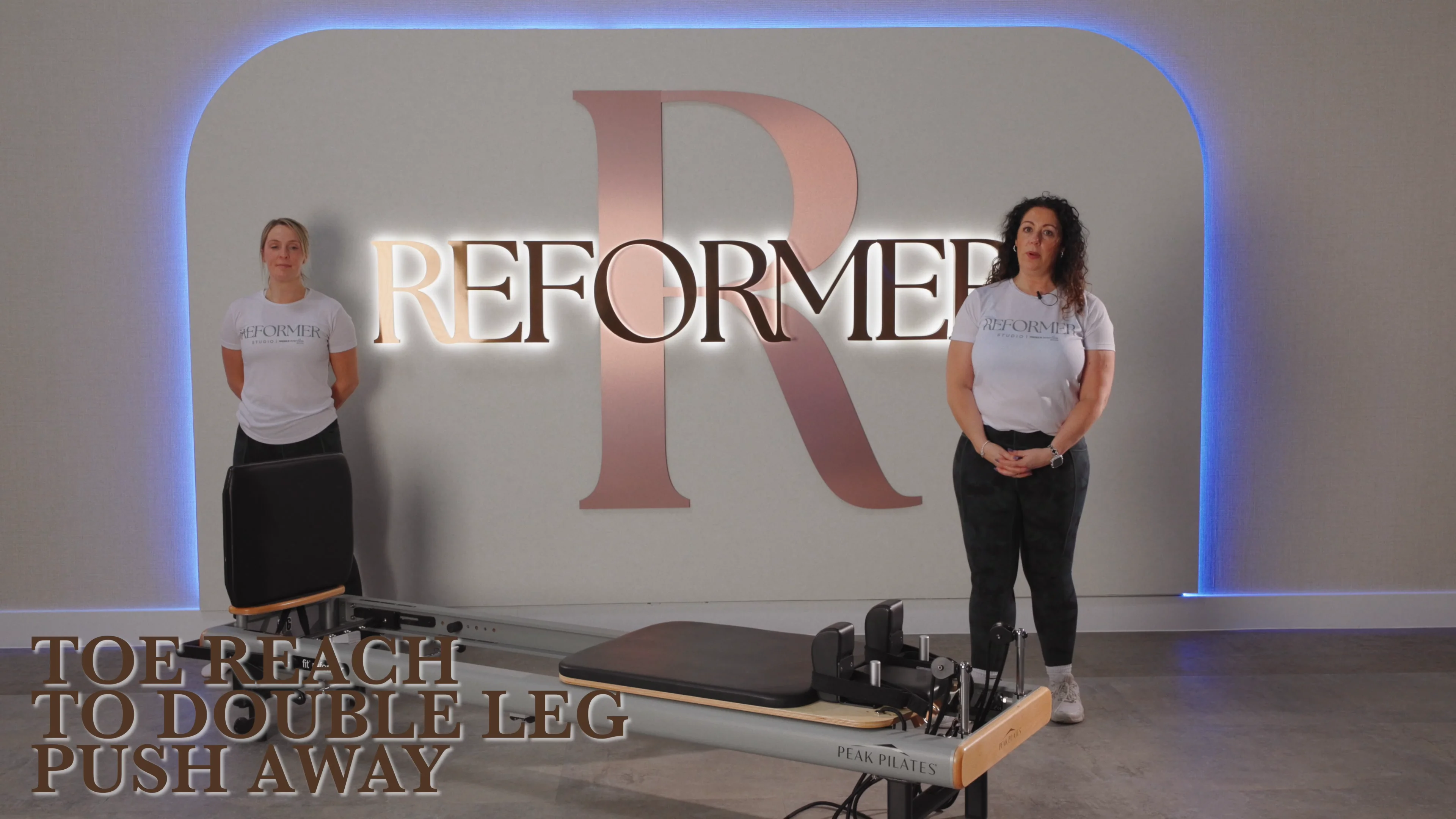 I2 34. Toe Reach To Double Leg Pushaway