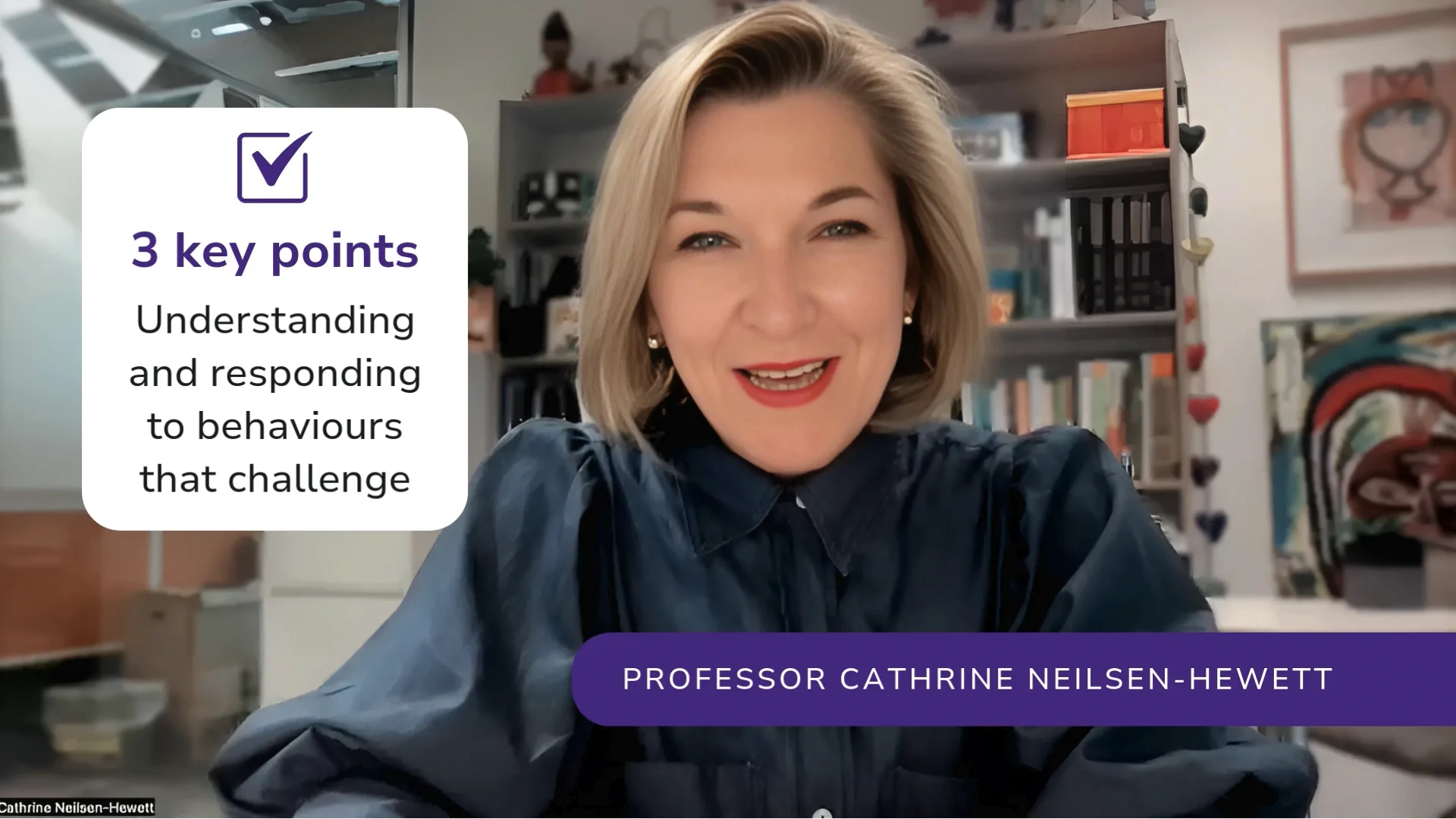 Professor Cathrine Neilsen-Hewett on understanding and responding to ...