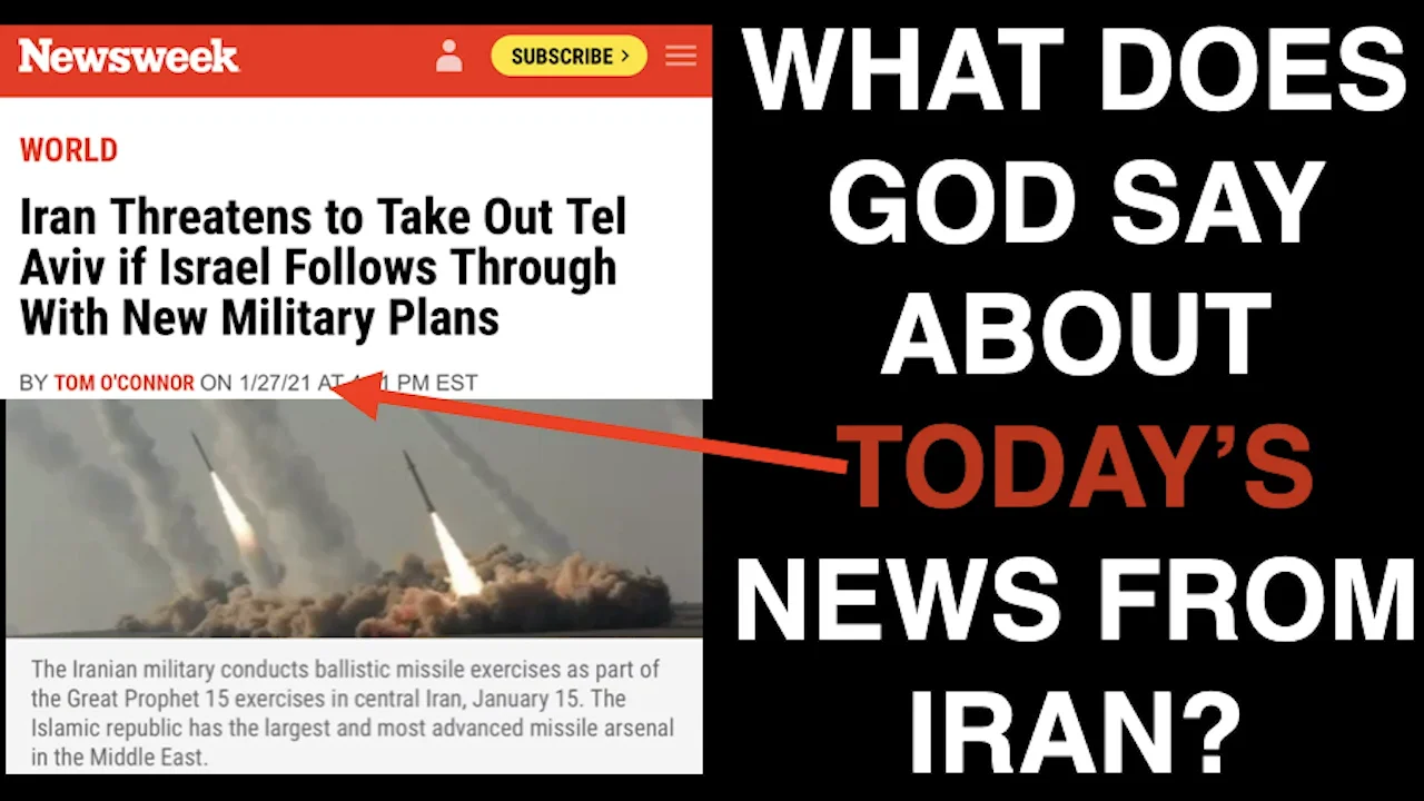 IRAN THREATENS TO TAKE OUT TEL AVIV--DOES GOD CARE_ YES, MORE THAN ...