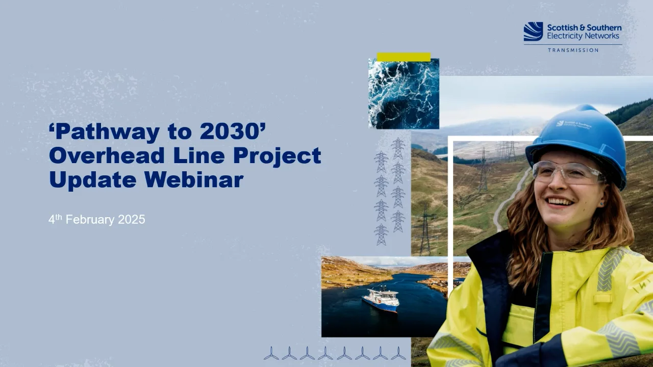 Pathway to 2030 Overhead Line Project Update