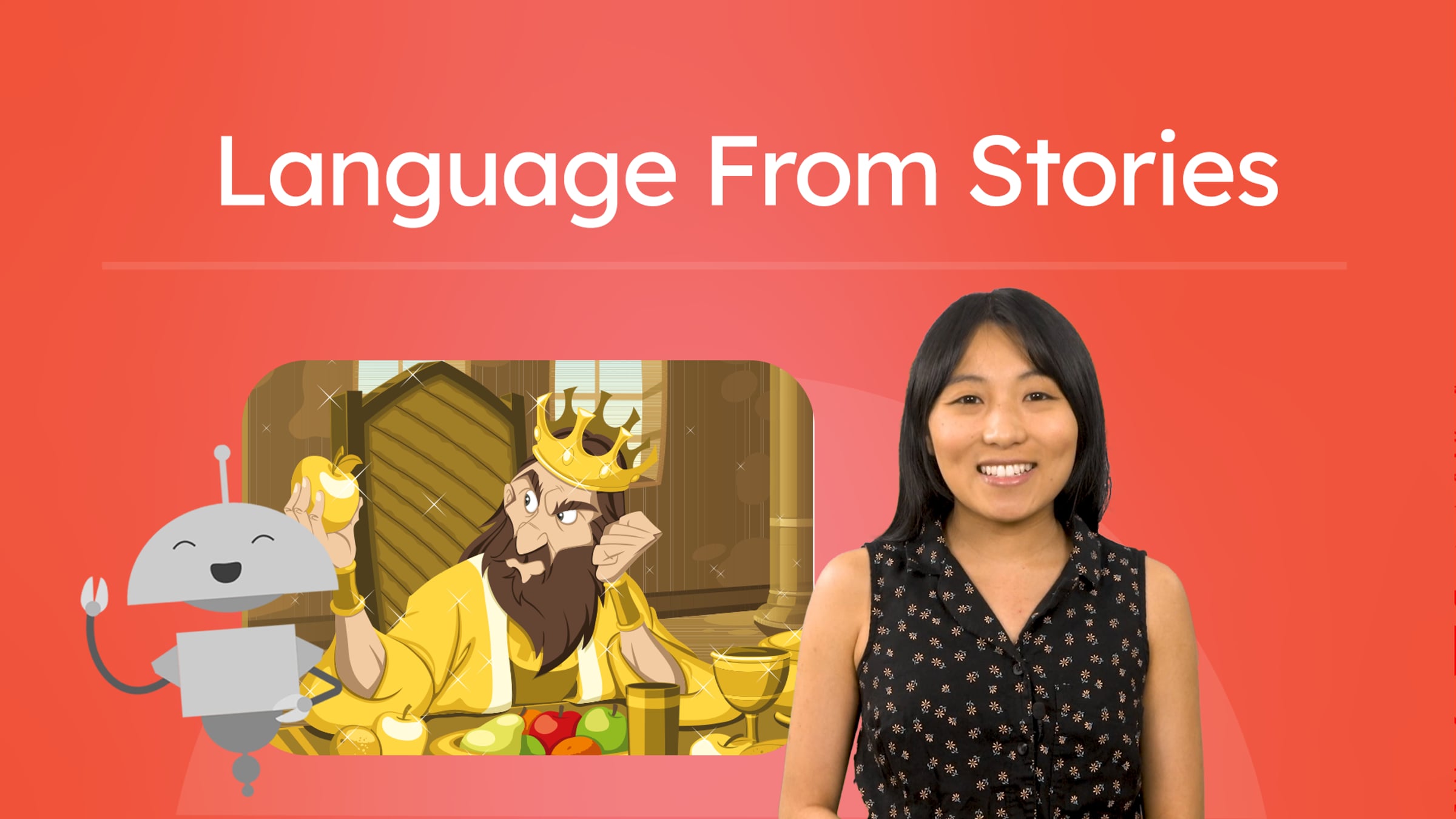 Language From Stories