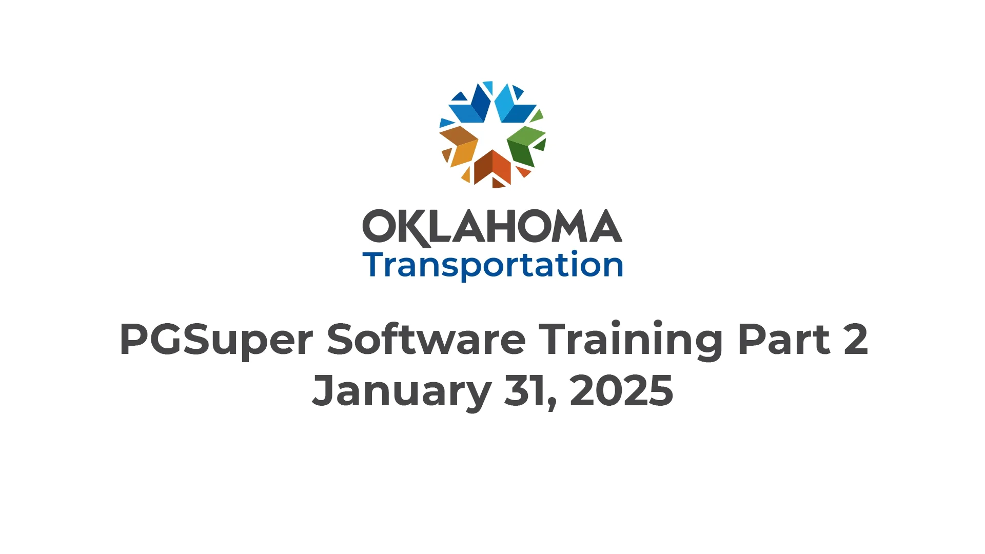PGSuper Software Training Part 2