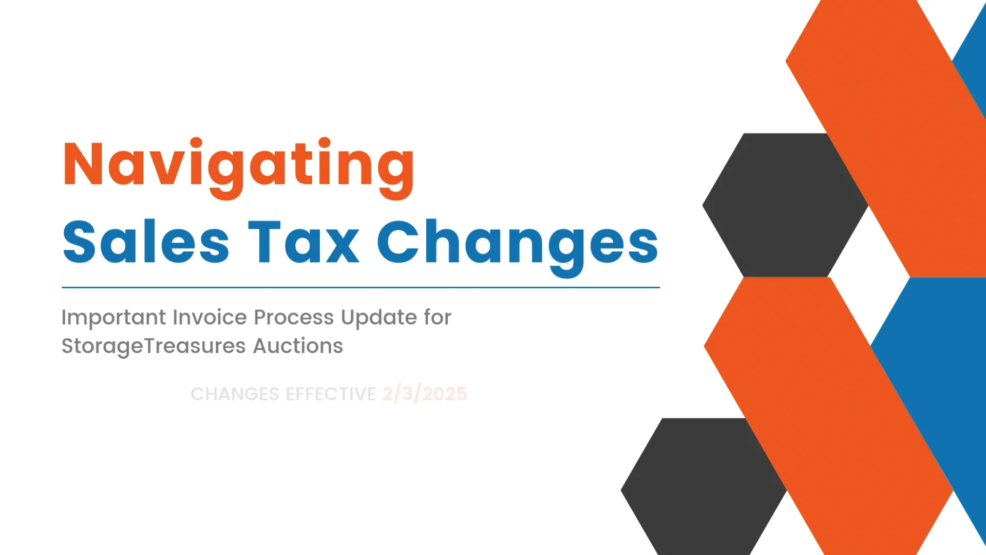 Navigating Sales Tax Changes
