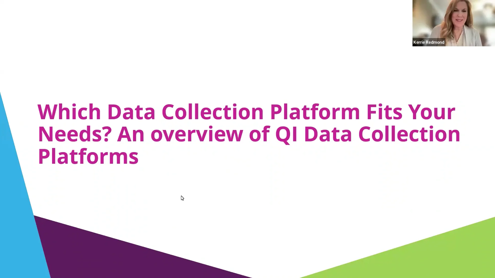 Which Data Collection Platform Fits Your Needs? An Overview of QI Data ...