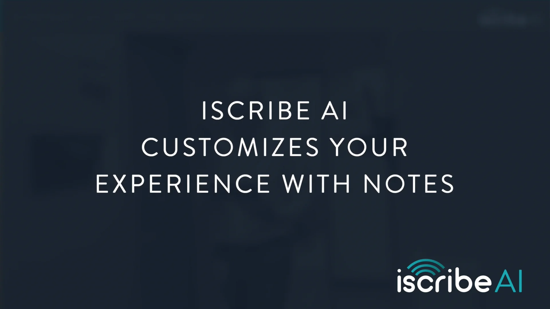 iScribe AI Customization