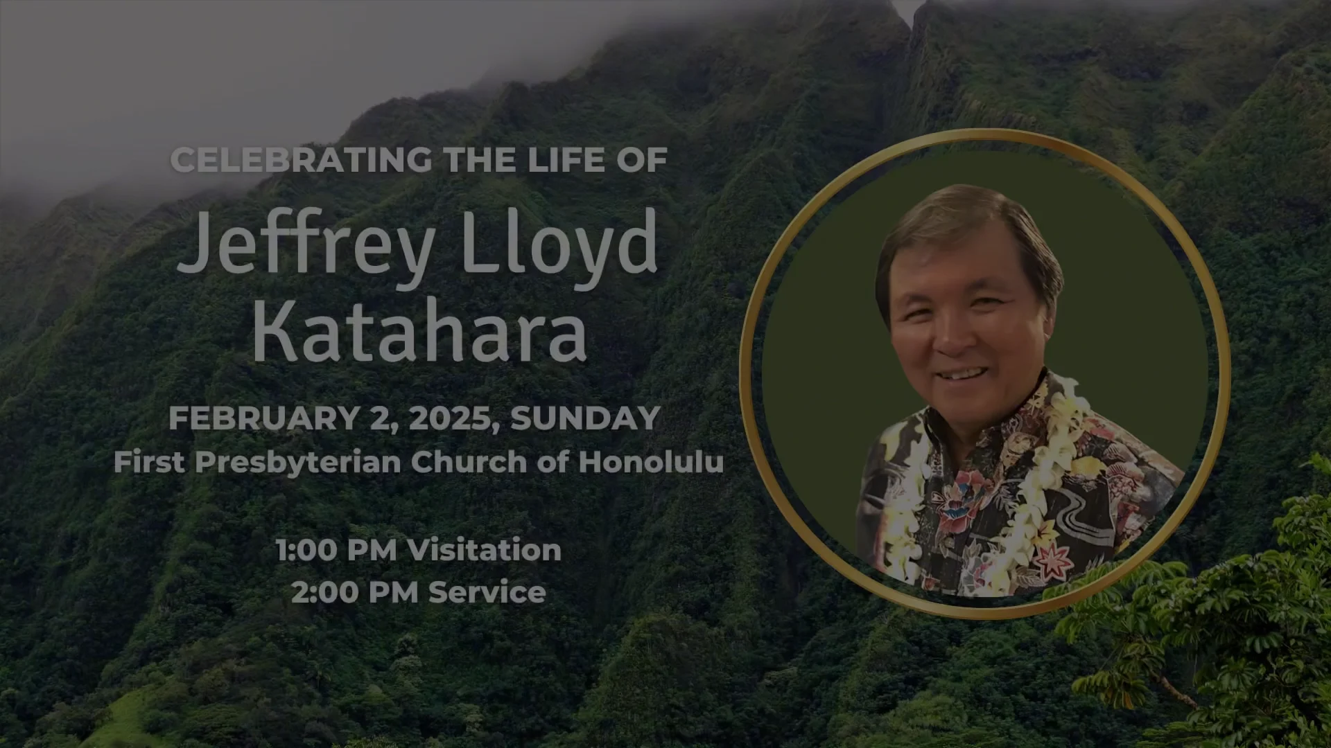 Jeff Katahara Celebration of Life