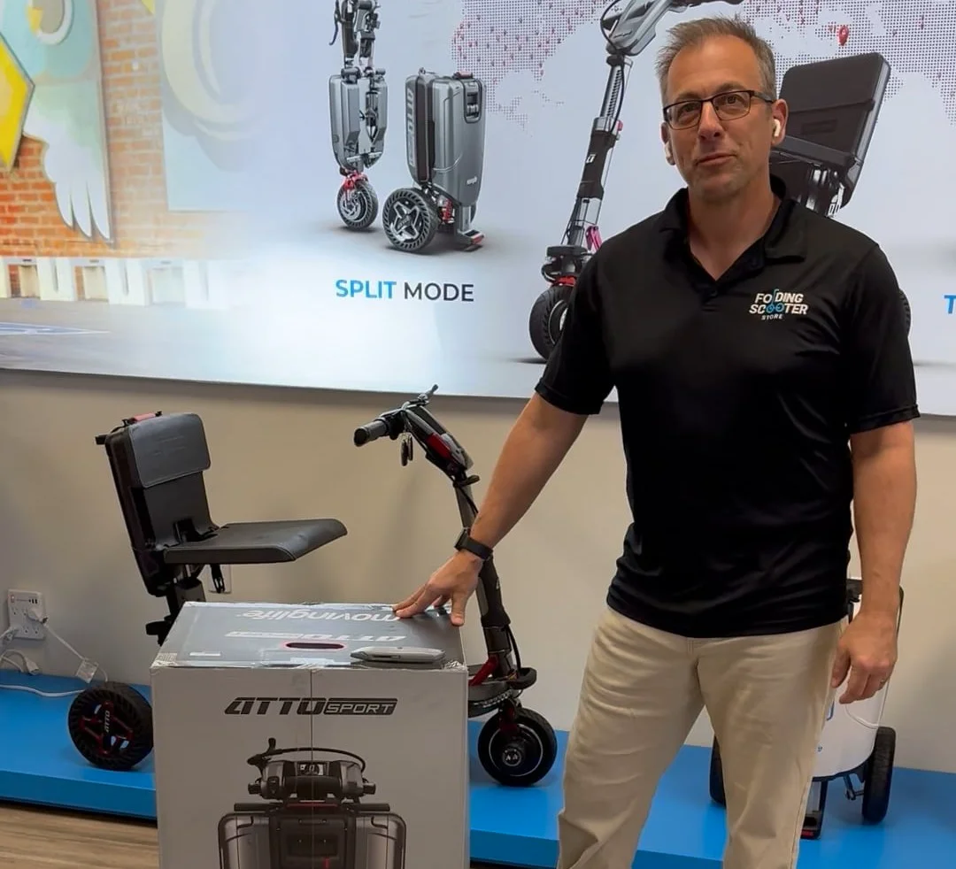 Unboxing ATTO Portable Mobility Scooter
