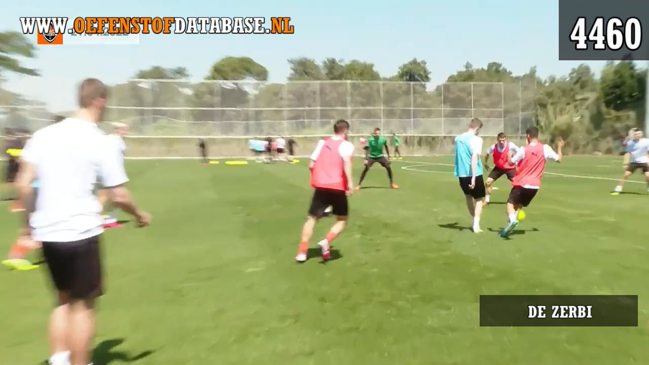 4 tegen 4 + 3N + 2K - De Zerbi | De Oefenstof Database