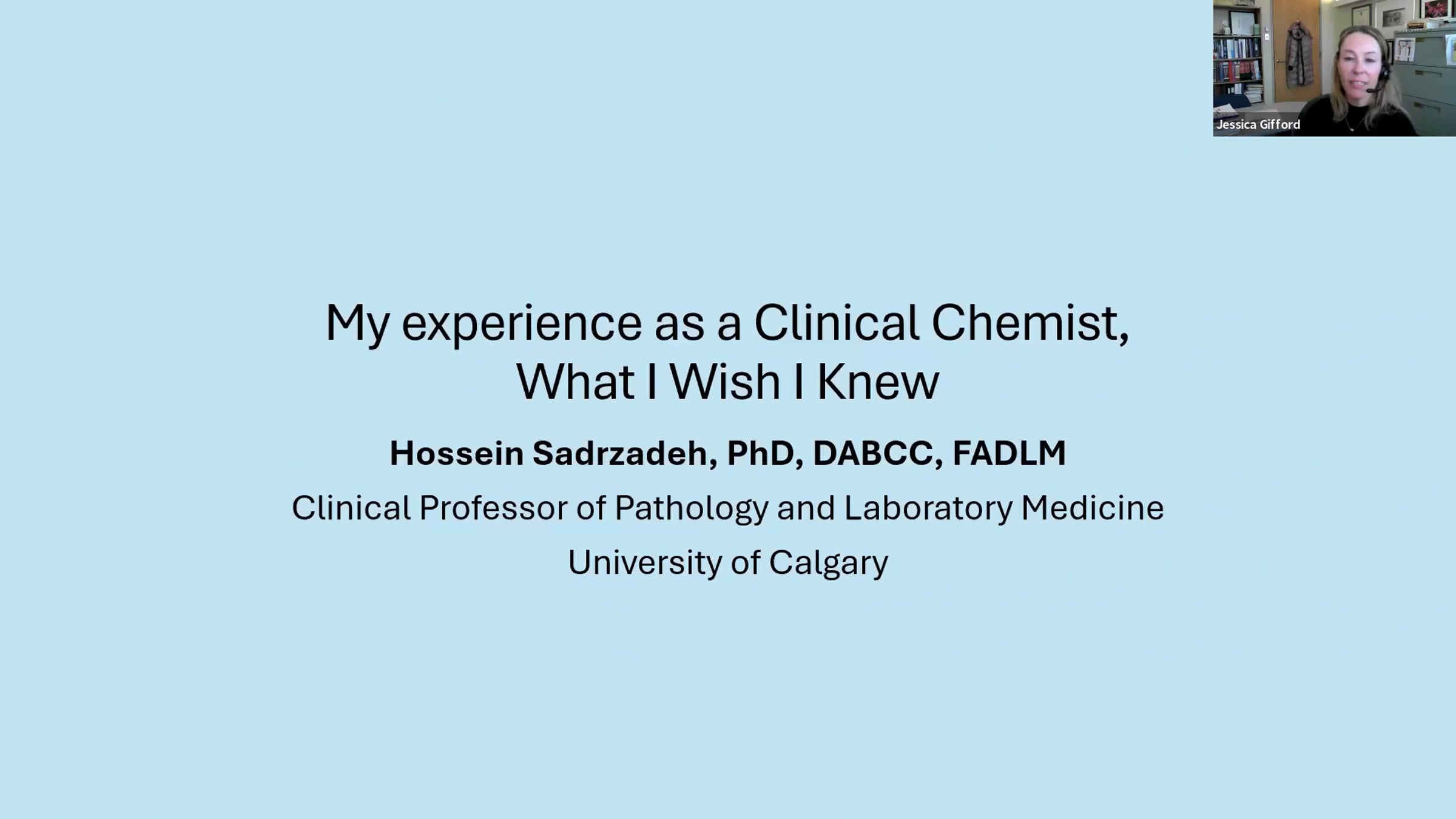 My Experience as a Clinical Chemist: What I Wish I Knew