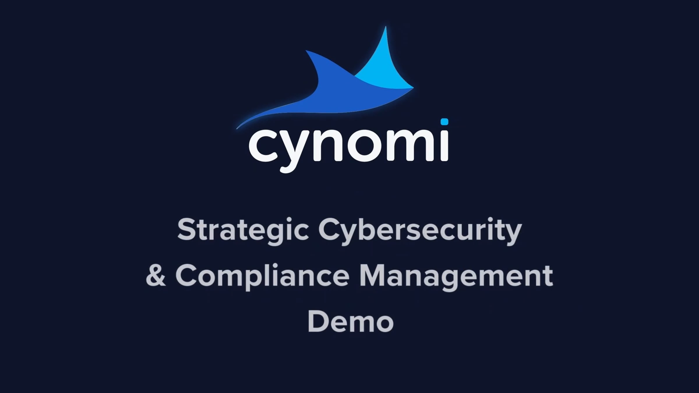 Cynomi vCISO Platform - Product Walkthrough