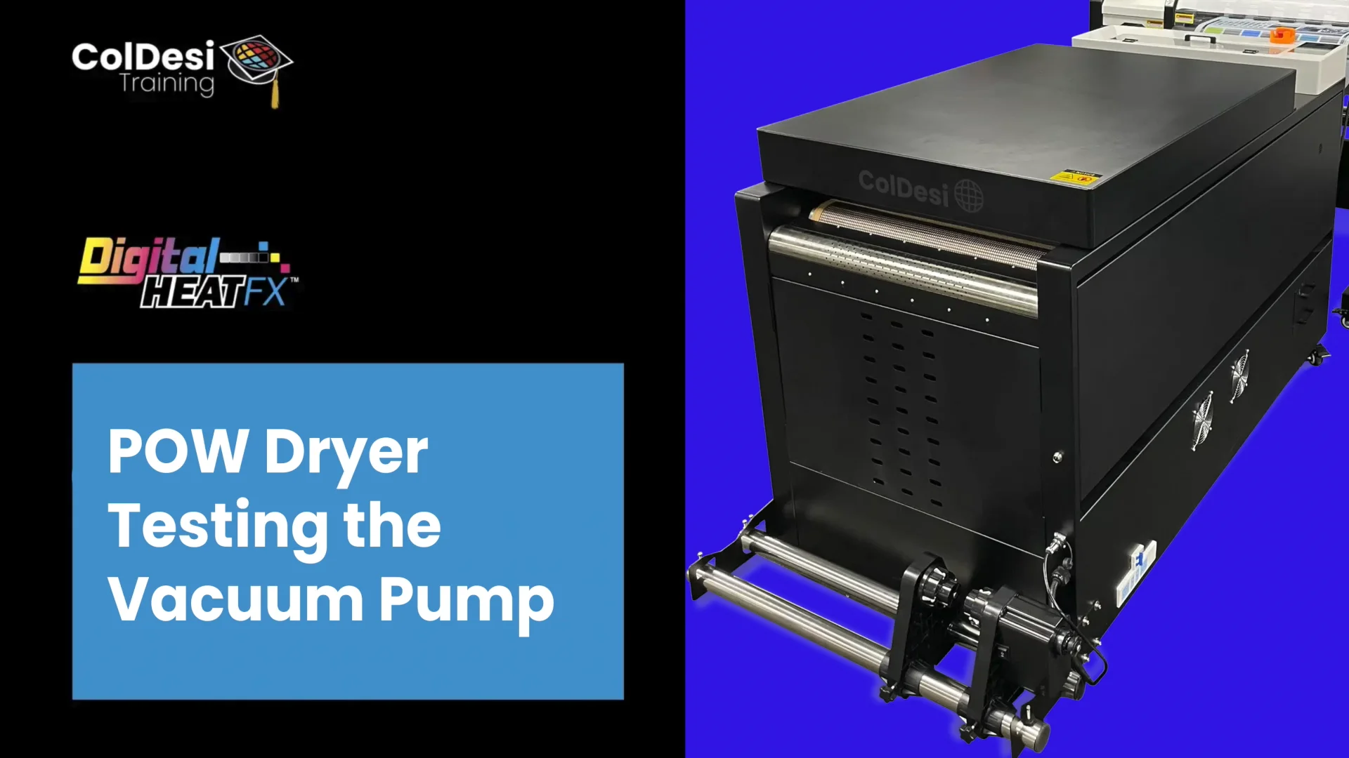 POW - Testing the Vacuum Blower