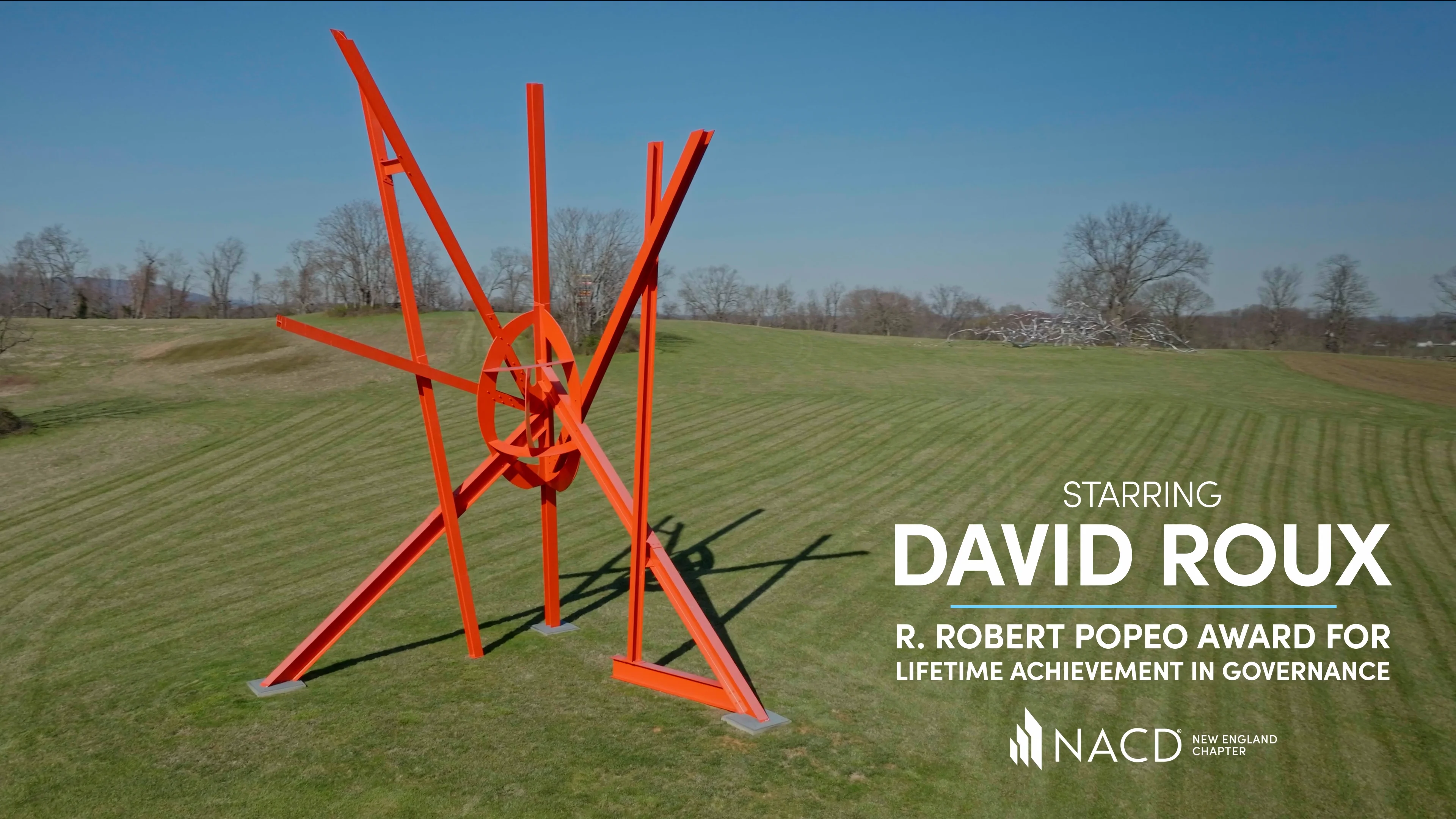 David Roux: NACD NE 2024 Lifetime Achievement Video