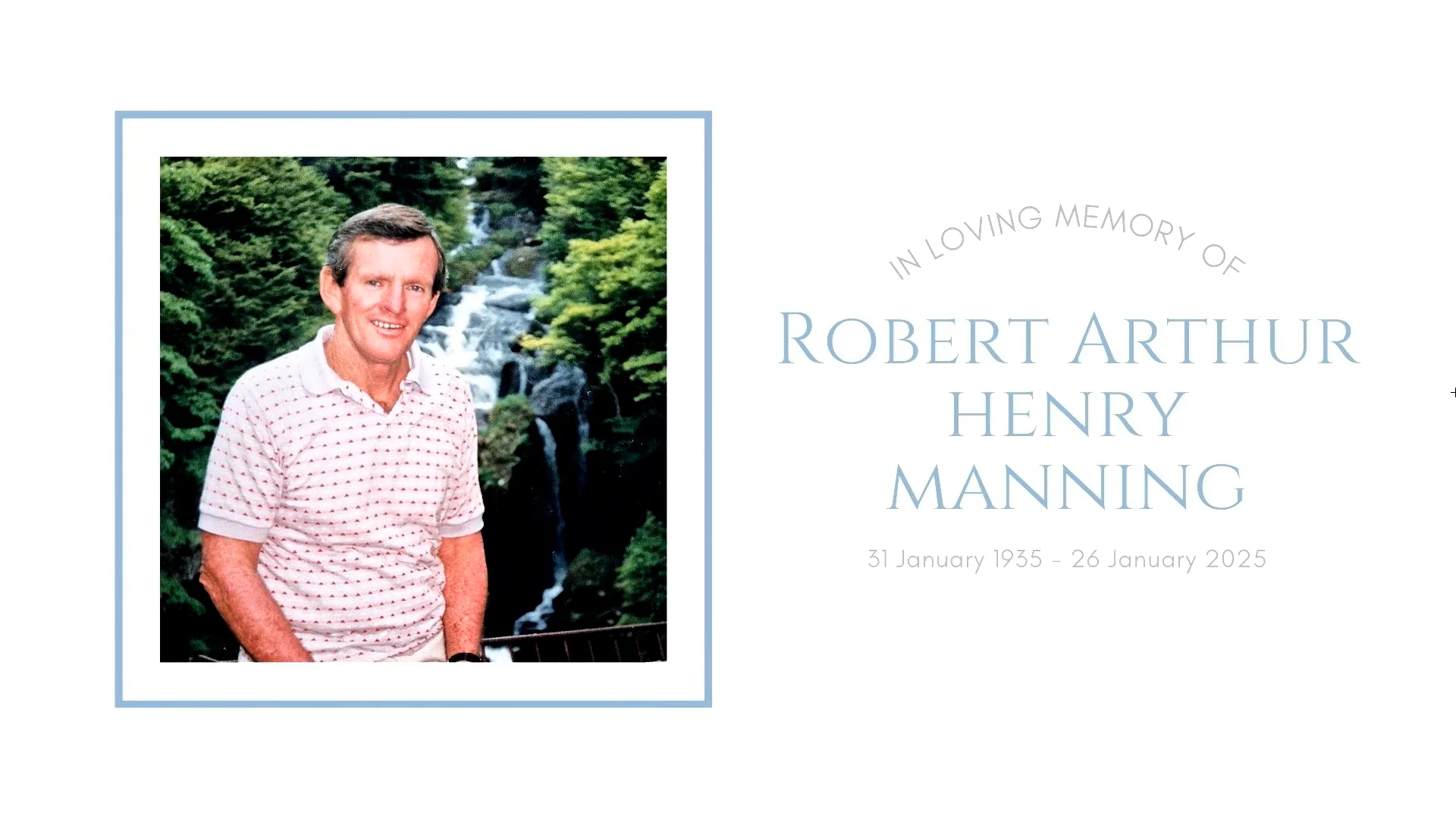 ROBERT ARTHUR HENRY MANNING