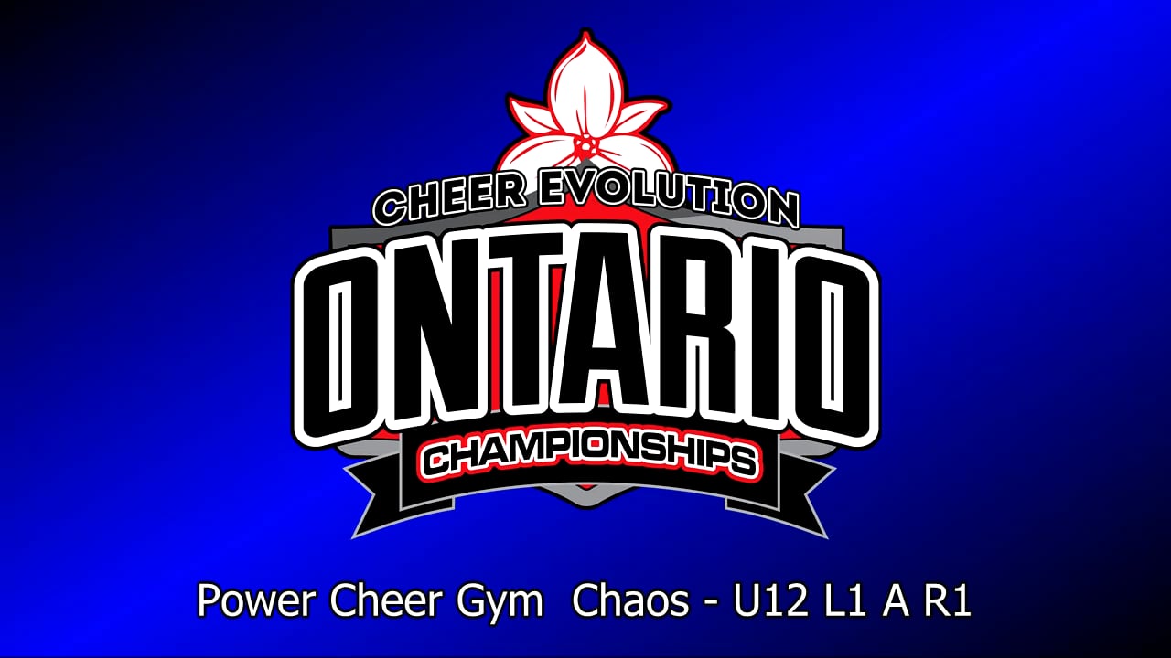 Power Cheer Gym Chaos - U12 L1 A R1