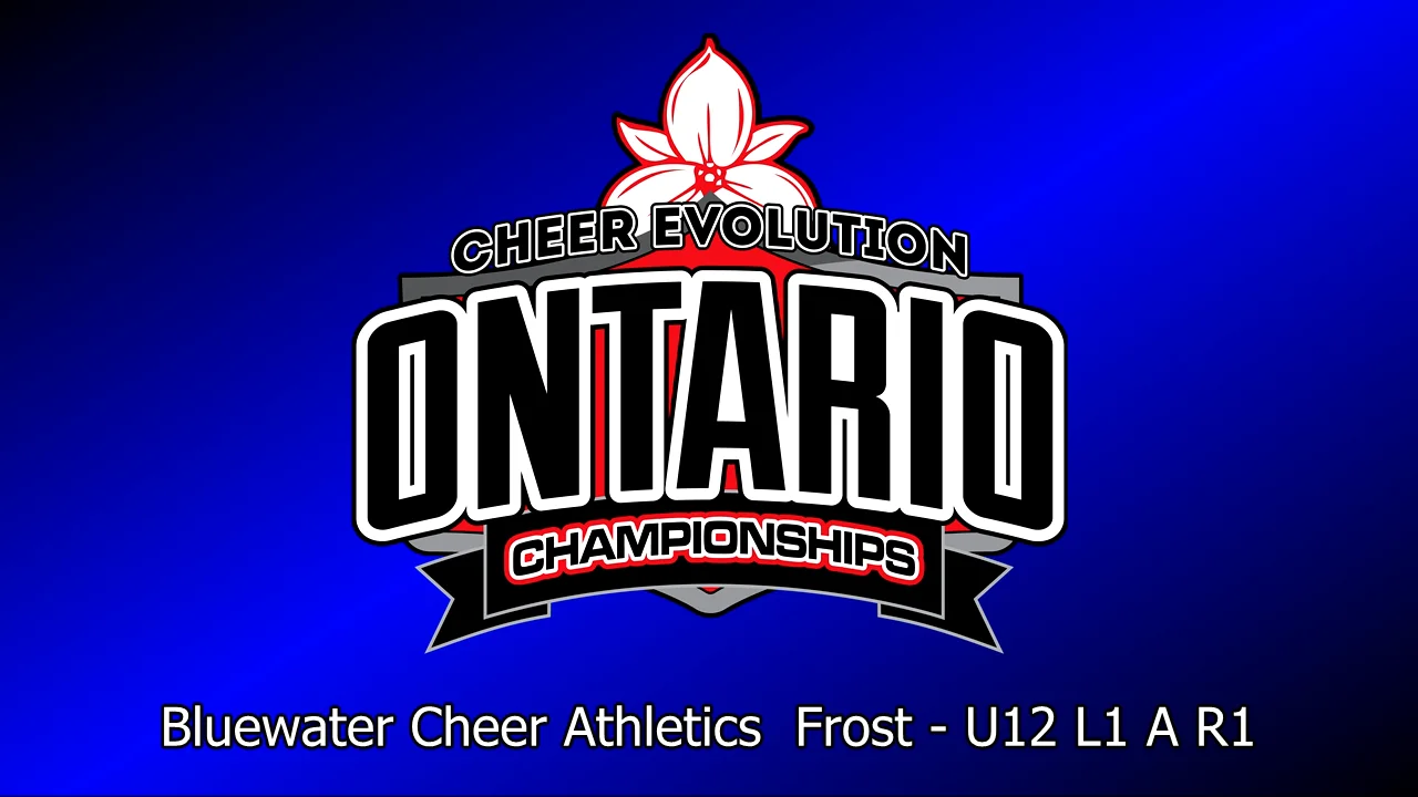 Bluewater Cheer Athletics Frost - U12 L1 A R1