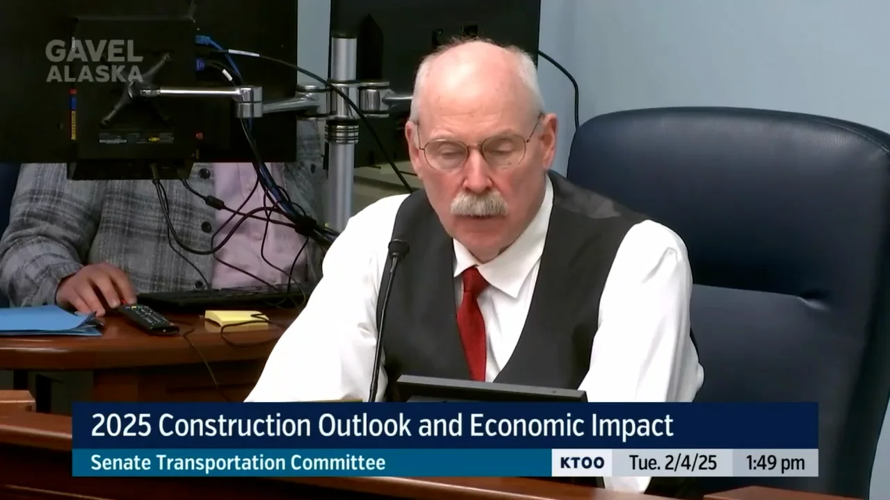 2025 Construction Outlook and Economic Impact AK Senate Hearing