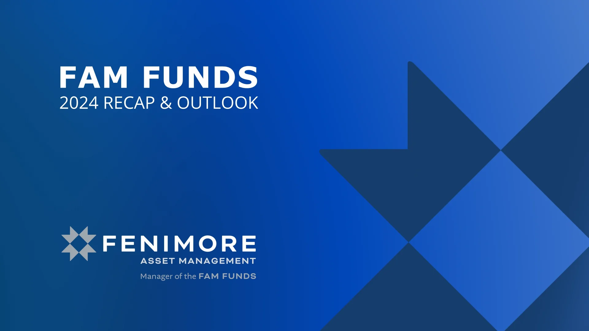 FAM Funds 2024 Recap & Outlook: Retrospective