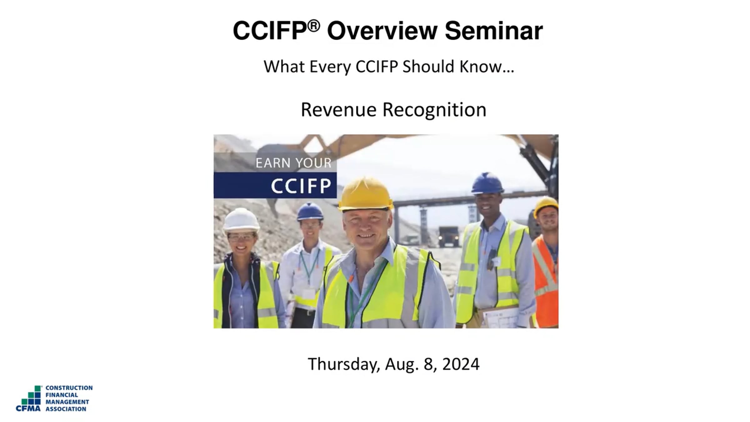 2024 CCIFP Overview - Day 2