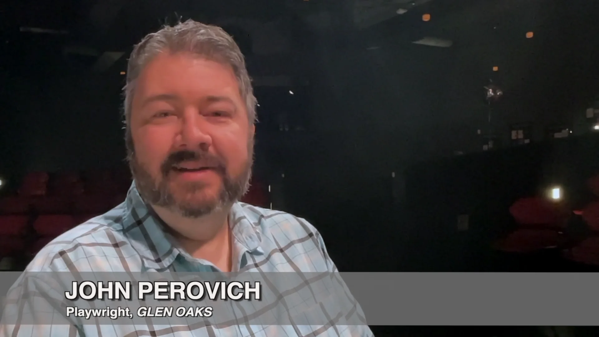 Glen Oaks - A Conversation With Playwright John Perovich