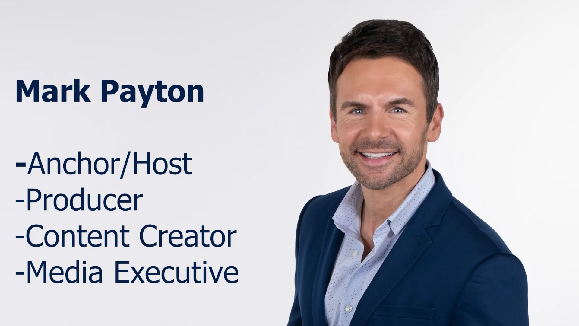 Mark Payton Morning Anchor 2025