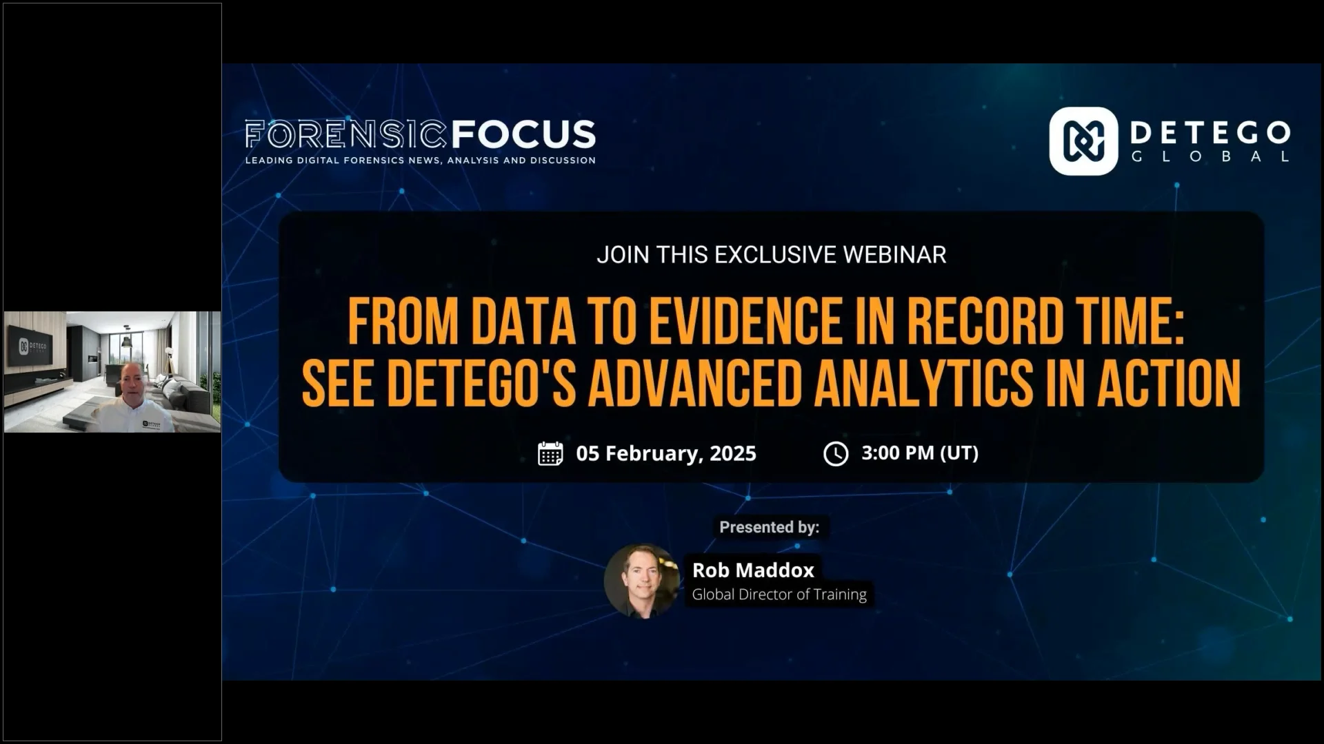 Webinar Recording - From Data to Evidence in Record Time: See Detego's Advanced Analytics in Action
