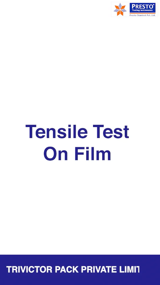 Tensile Test On Film