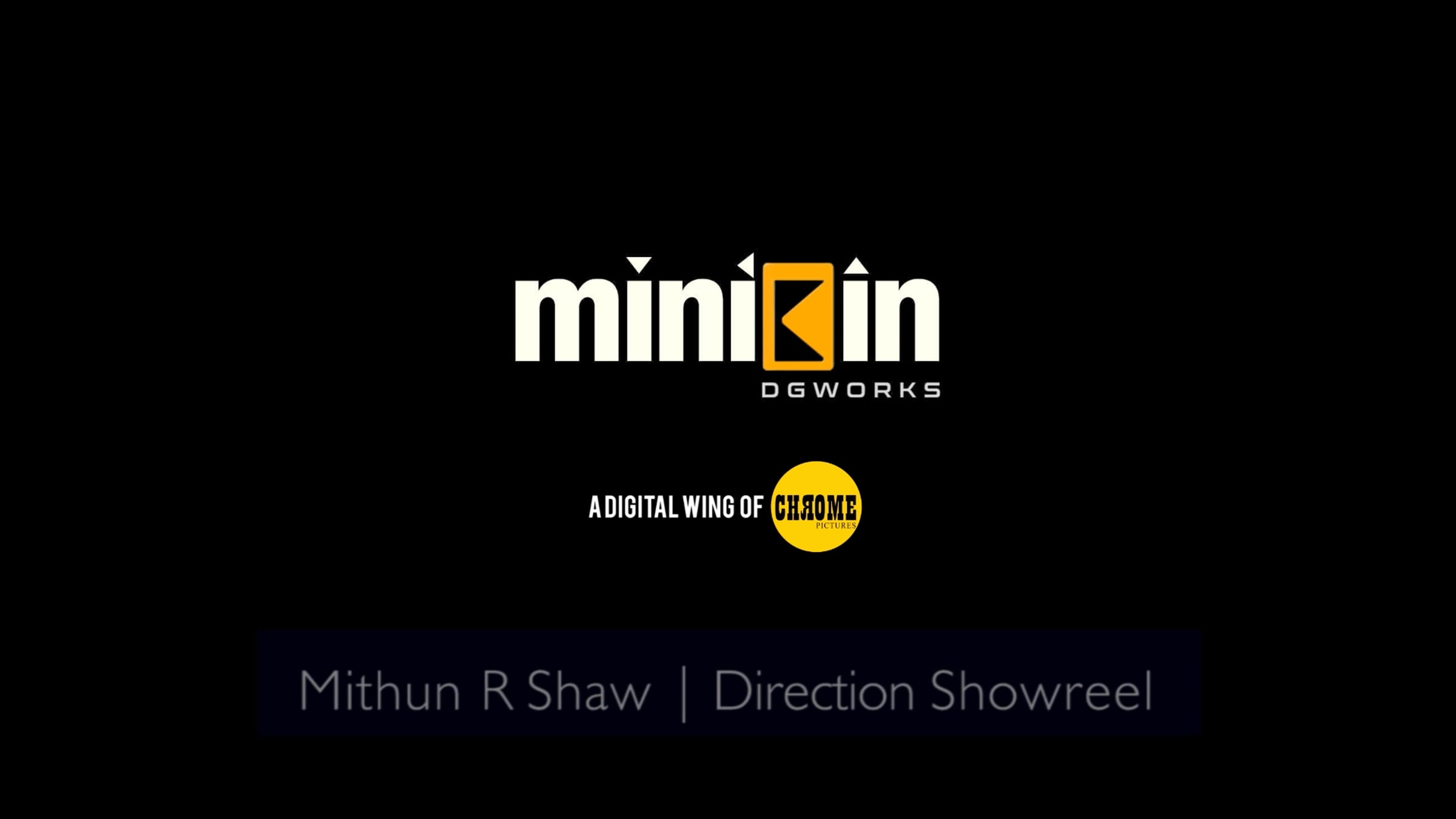 Mithun R Shaw -Direction Work Reel