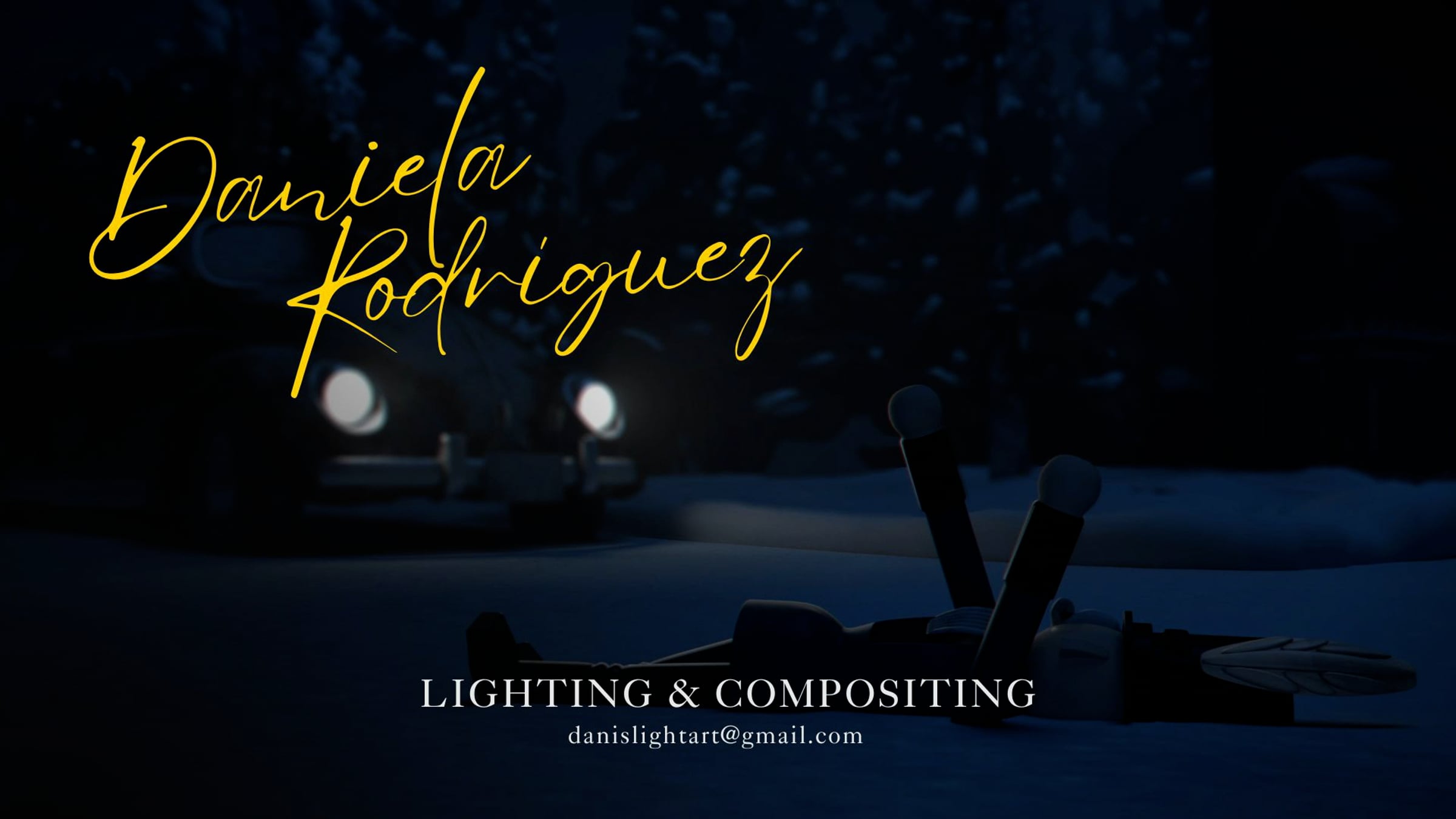 Daniela Rodríguez - Lighting & Compositing Reel 2025