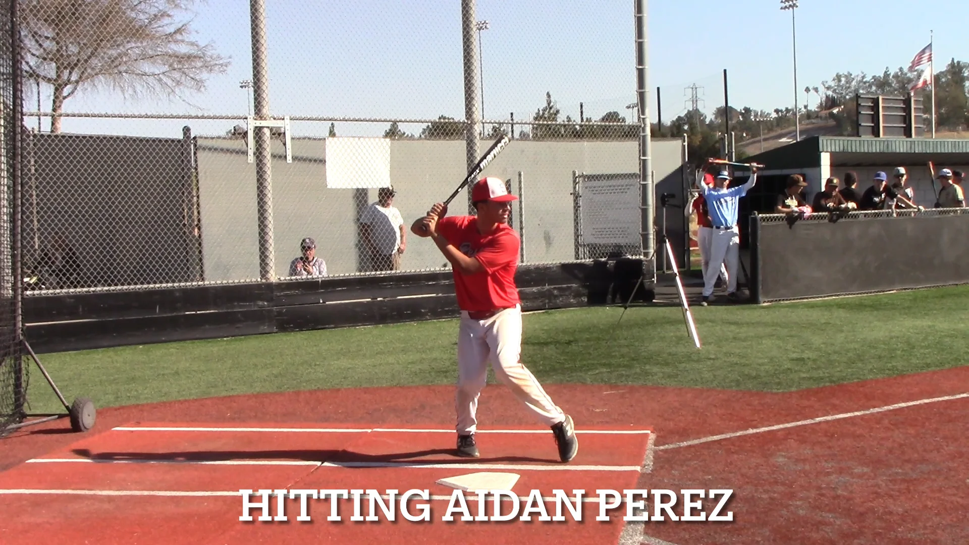 Hitting Aidan Perez