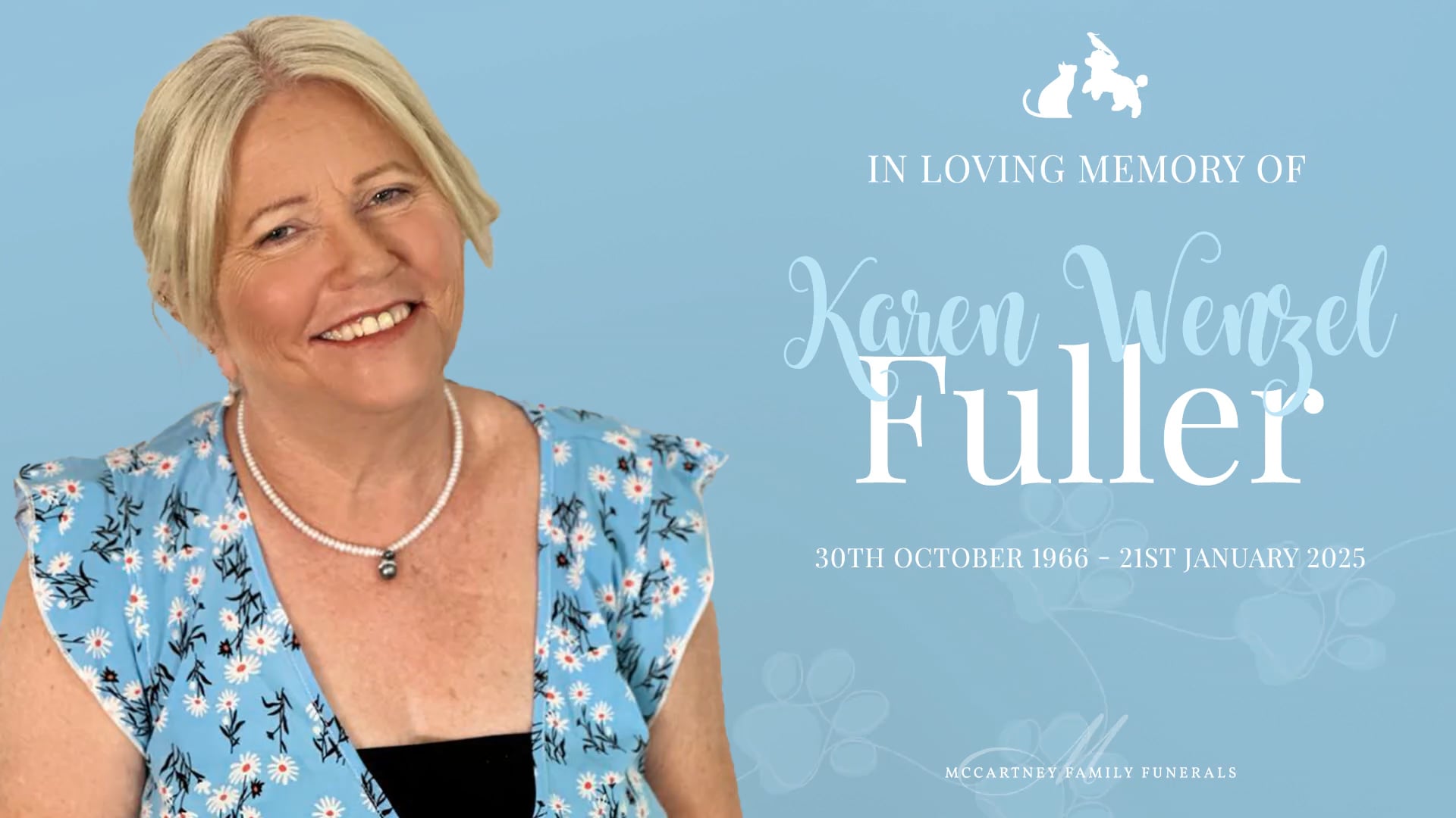 Service Recording for Karen Fuller