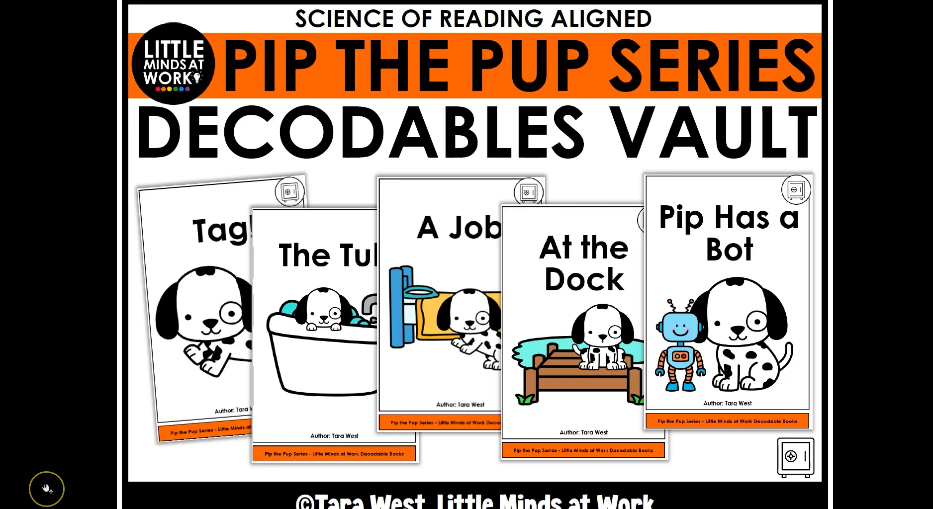 Pip the Pup Decodable Books - Decodables Vault