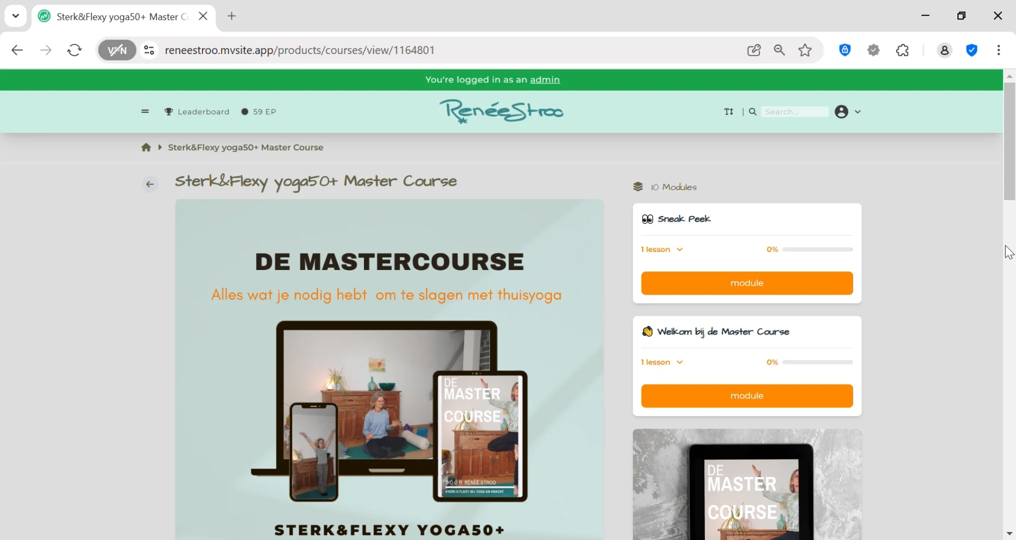 De MasterCourse Zo werkt het