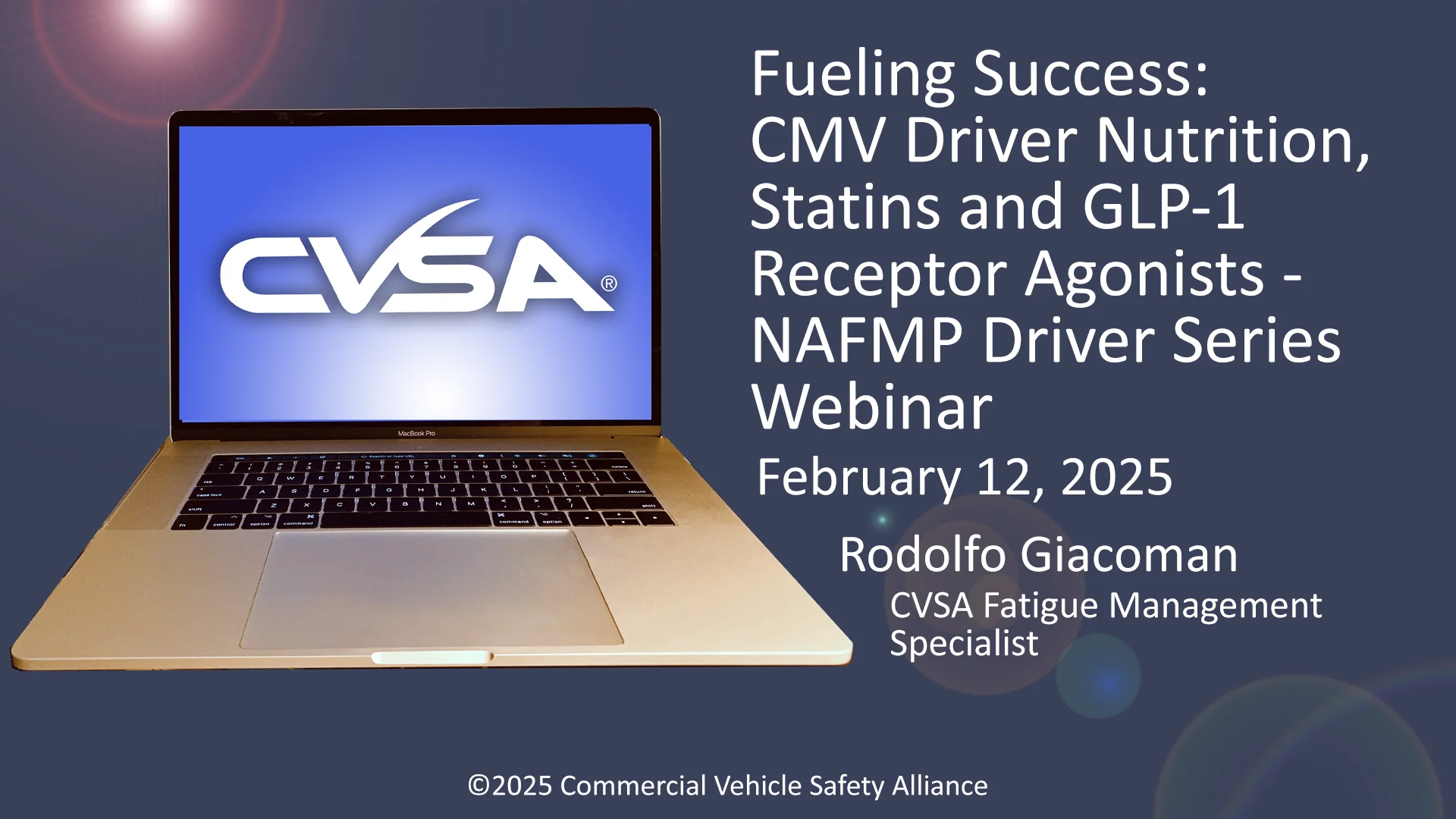 Fueling Success - CMV Driver Nutrition Webinar