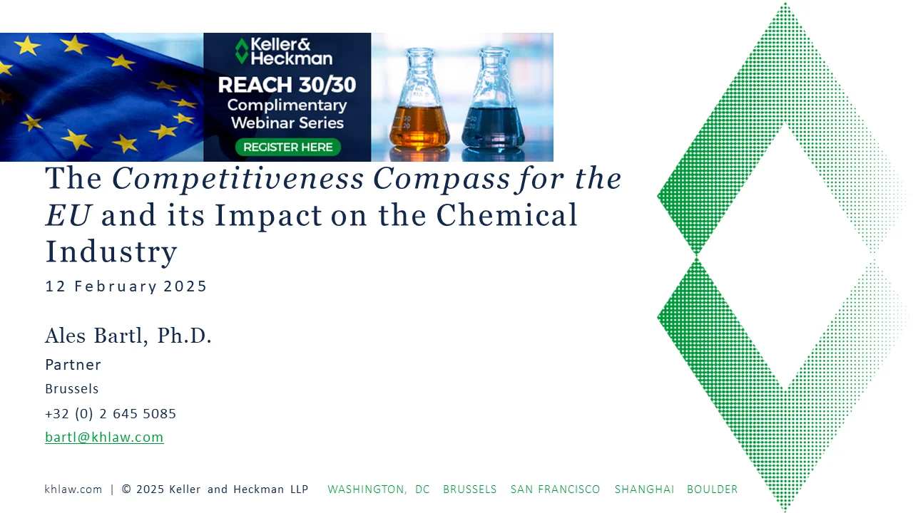 February 2025 REACH 30/30: The Competitiveness Compass for the EU and ...