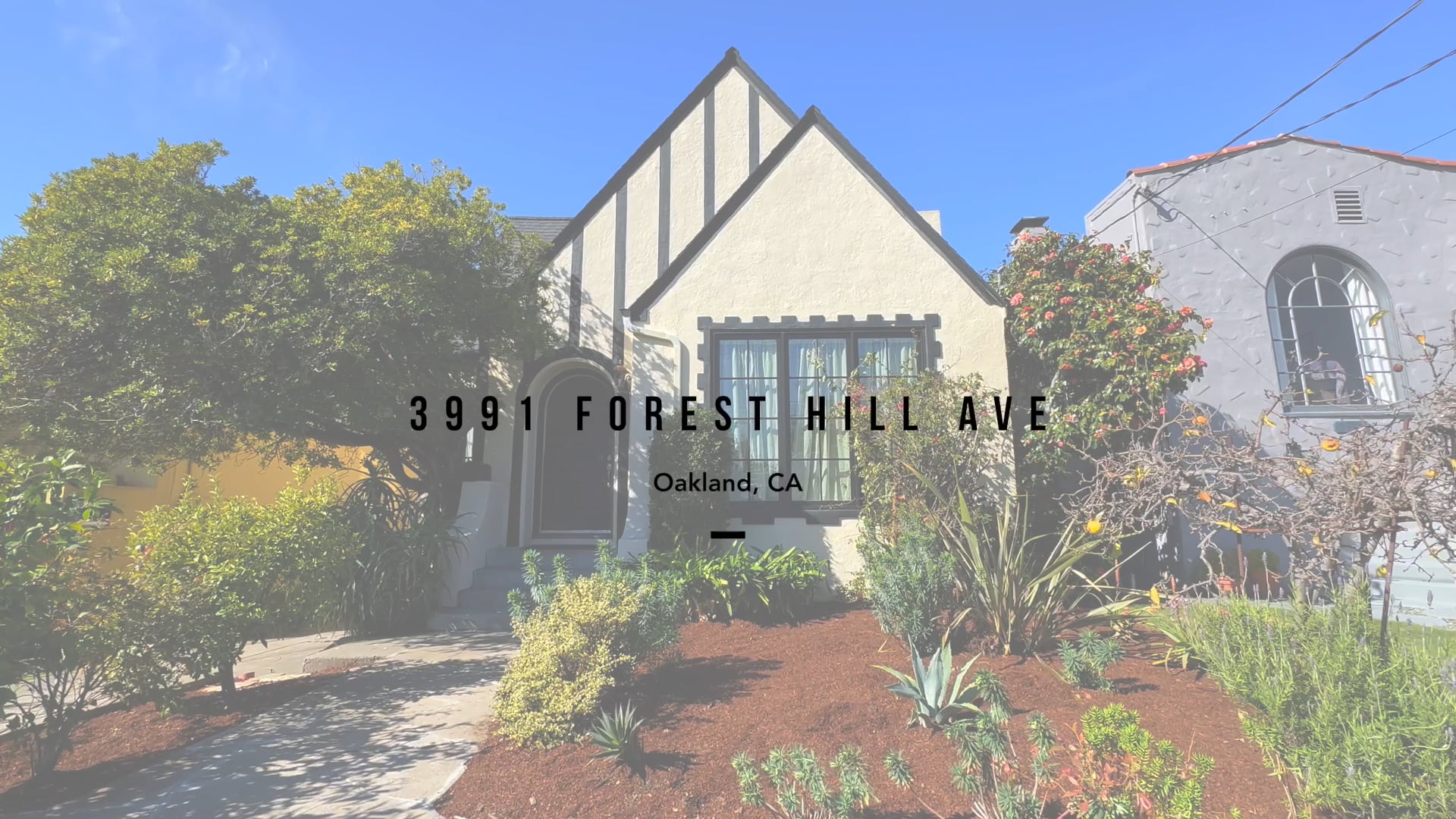 3991 Forest Hill Avenue, Oakland CA | Videos & Movies on Vimeo