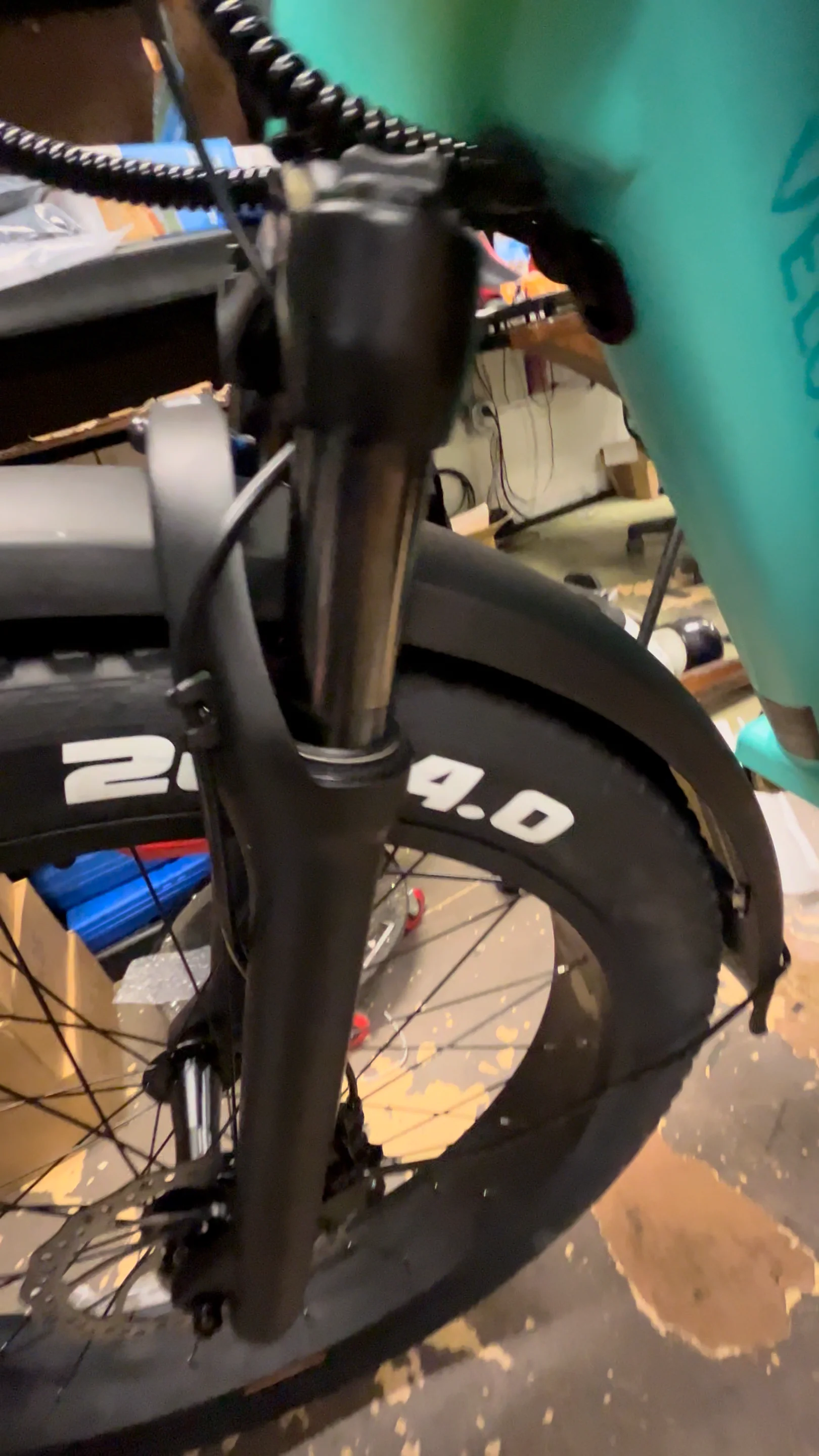 Nomad front fork