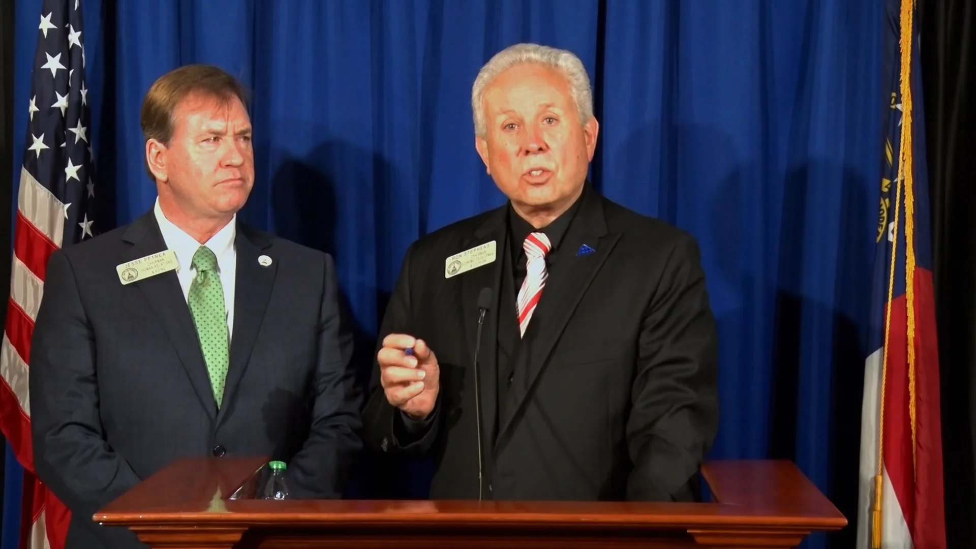Rep. Ron Stephens and Rep. Jesse Petrea on HB 362