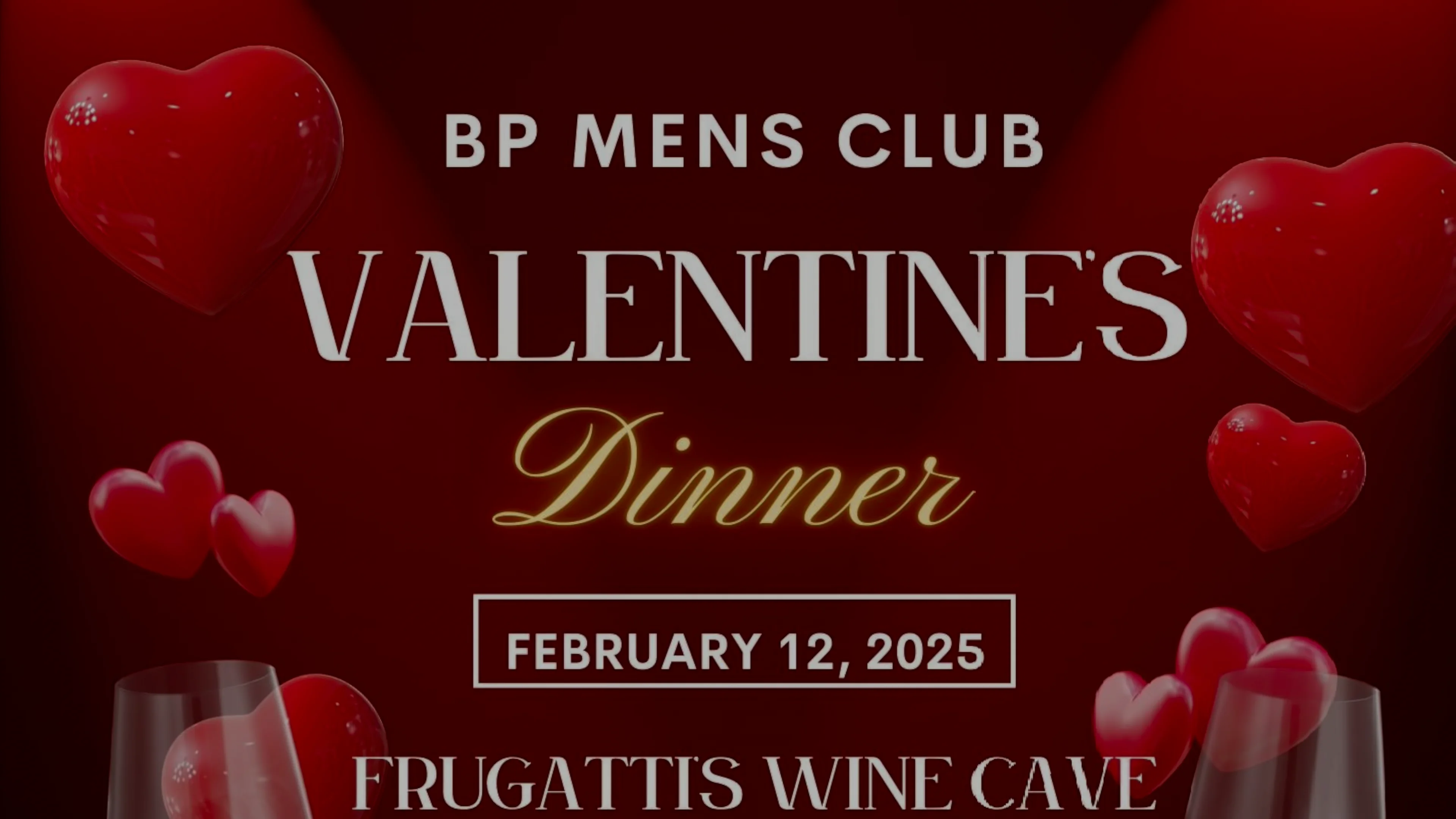 BP Men’s Club Valentines Dinner - 2025
