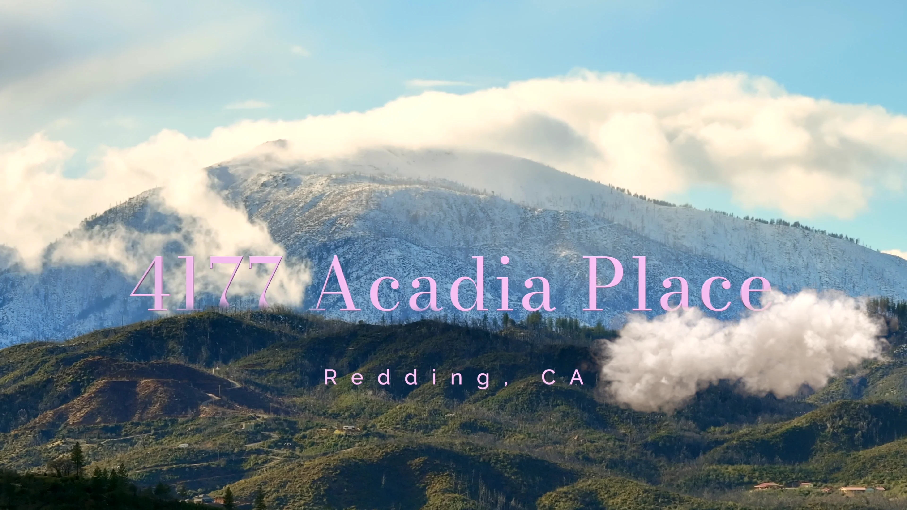 4177 Acadia Place, Redding, CA 30 fps MLS sound