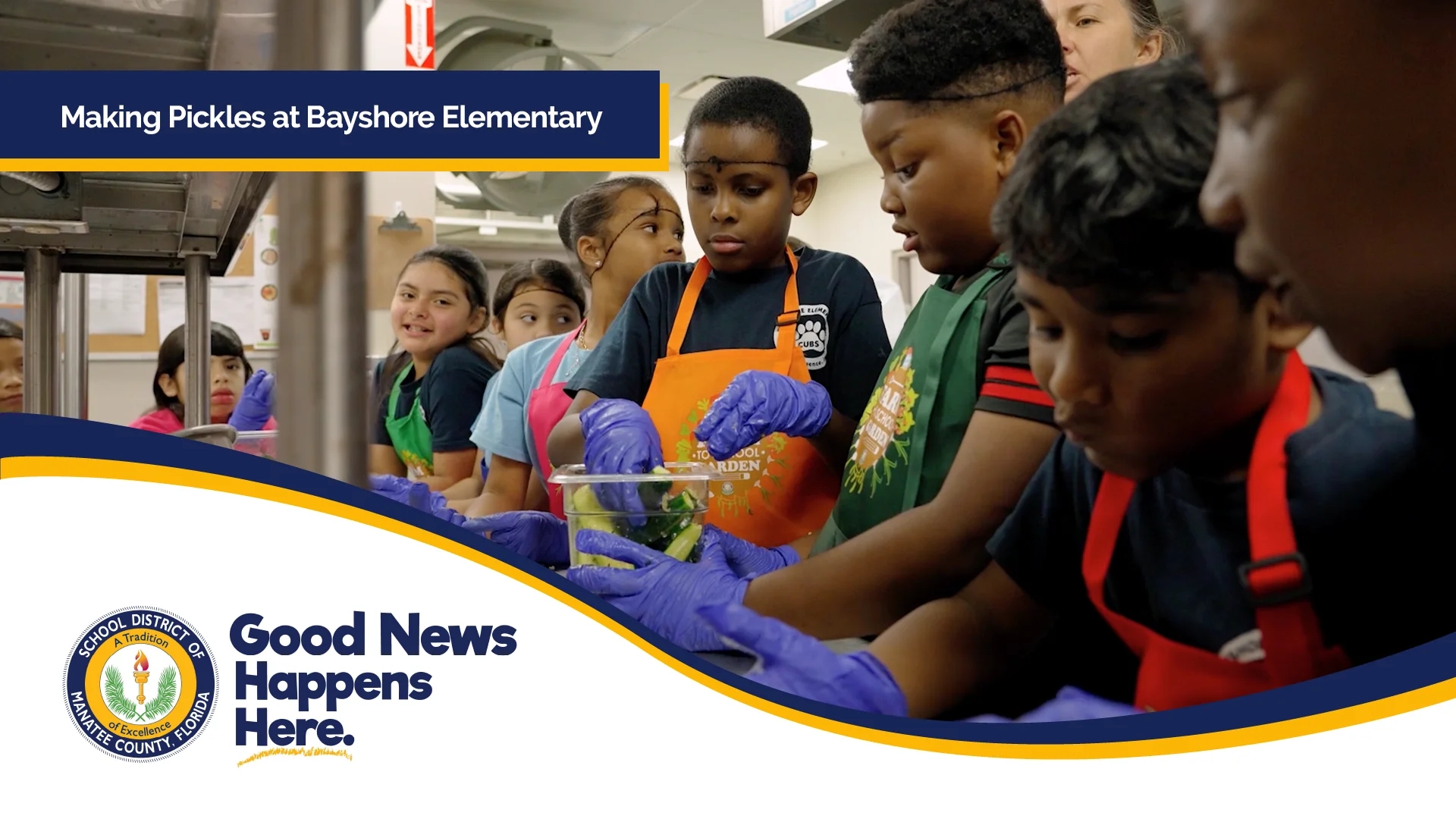 Making Pickles at Bayshore Elementary