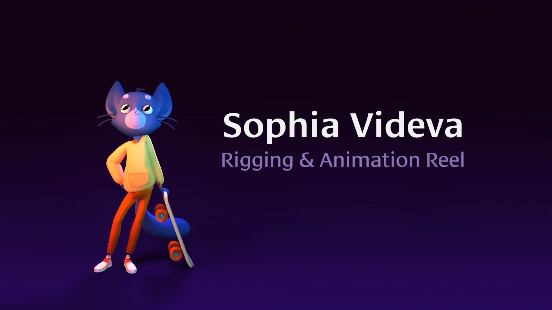 Sophia Videva - Rigging & Animation Reel