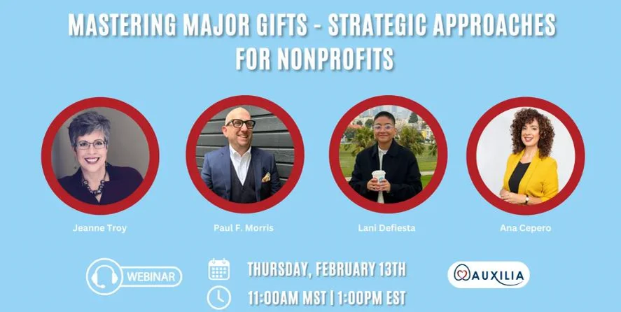 Webinar: Mastering Major Gifts