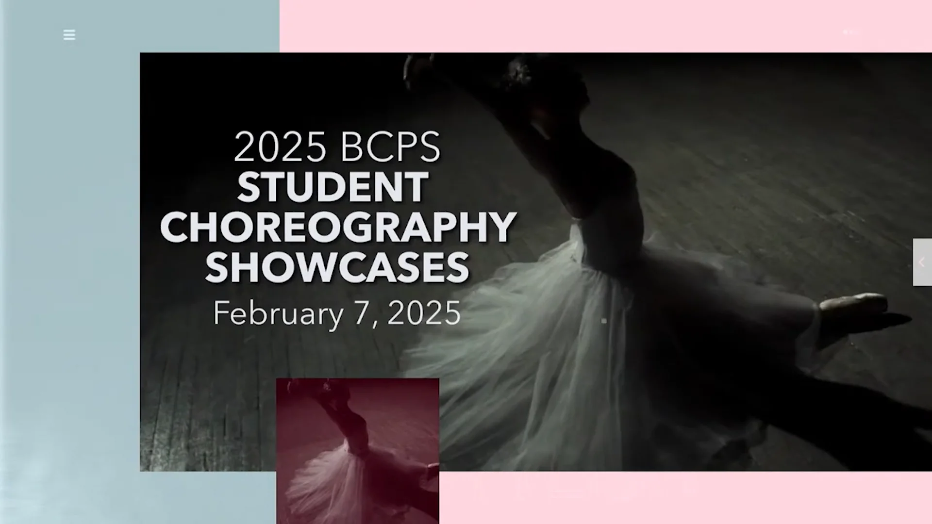 Student Choreography Showcase 2025 Day 2