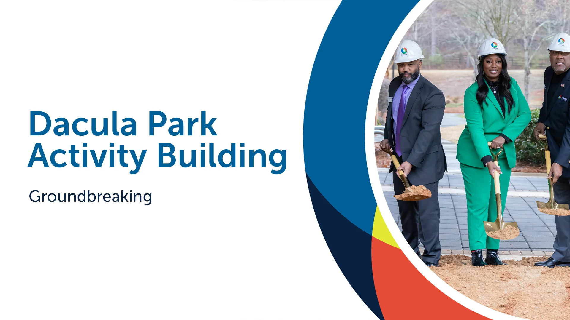 Dacula Park Activity Building Groundbreaking