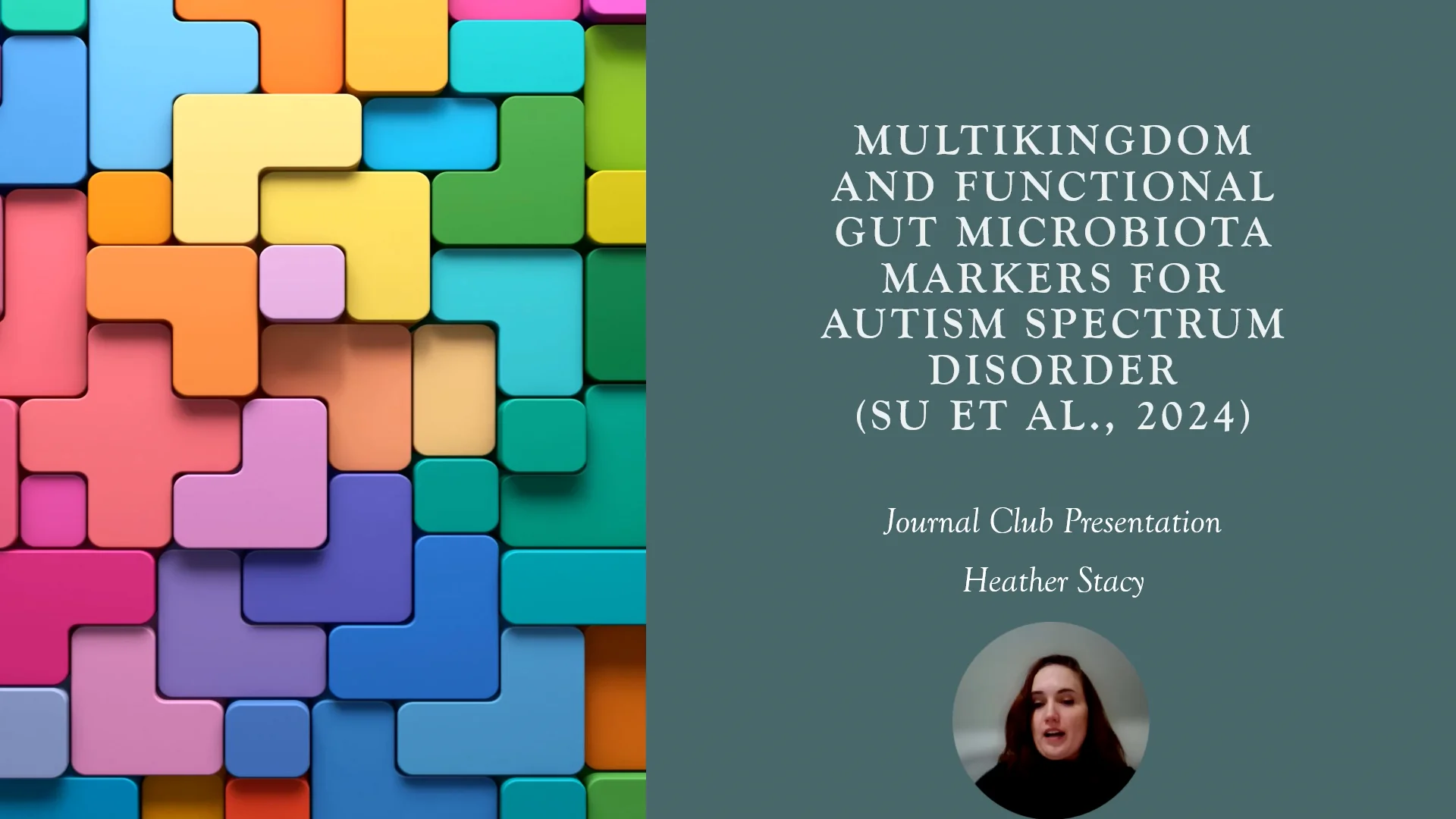 Jornal Club Presentation _Gut Microbiome Markers for ASD_Heather Stacy