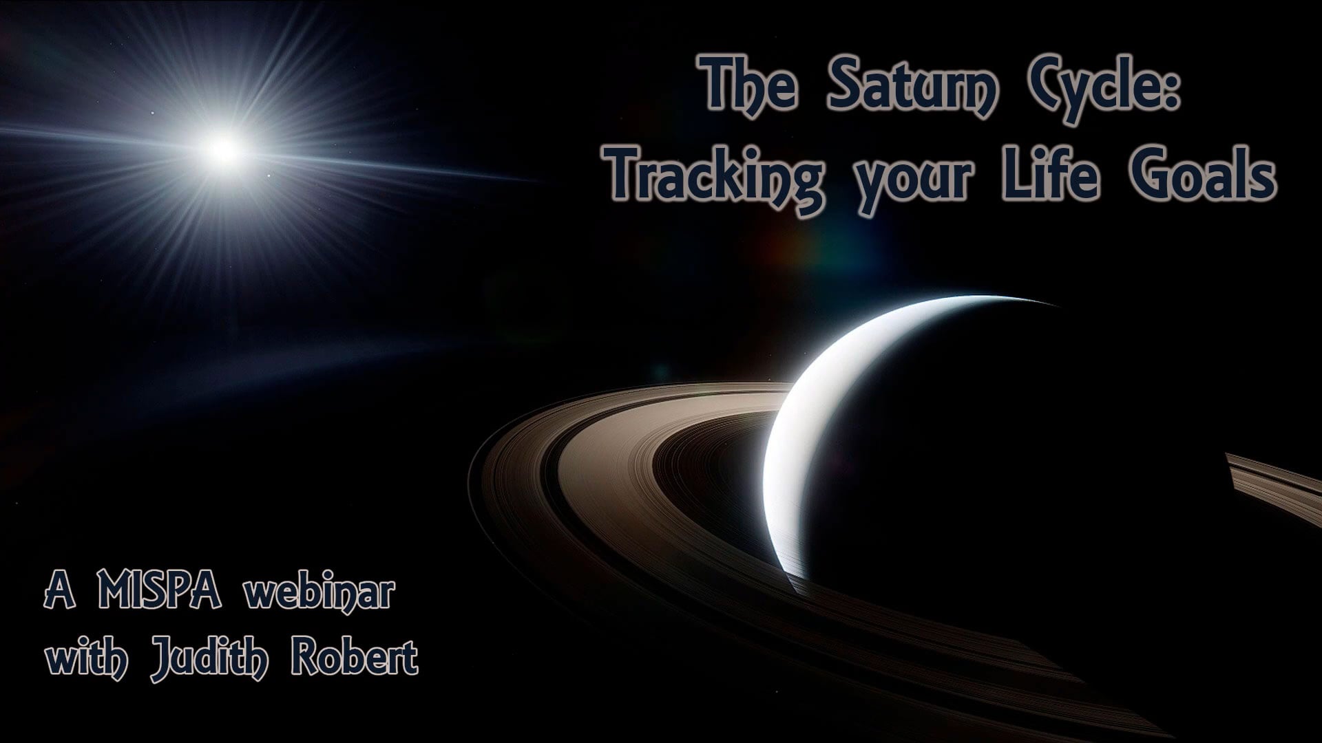 Watch Tracking your Saturn Cycle Online | Vimeo On Demand on Vimeo