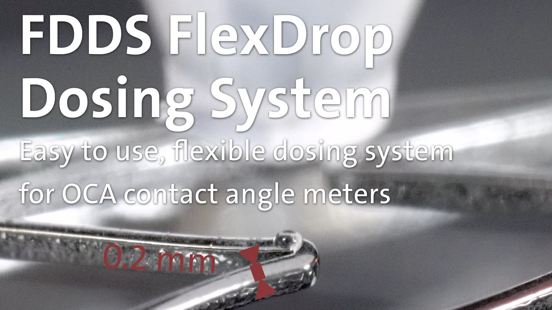FDDS FlexDrop Dosing System