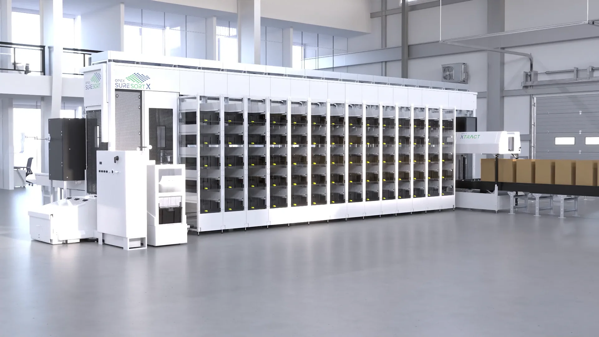 OPEX Sure Sort X with Xtract-animation