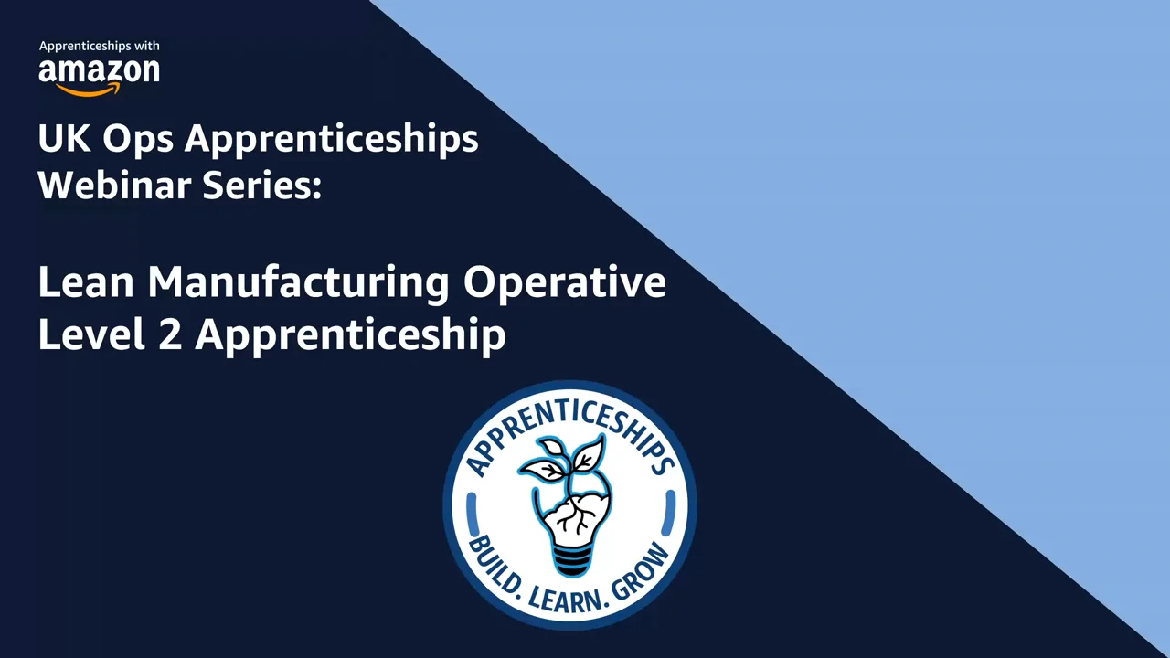 Lean Manufacturing Operative Apprenticeship Webinar