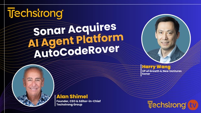 Harry Wang on Sonar's Acquisition of AutoCodeRover - Techstrong TV